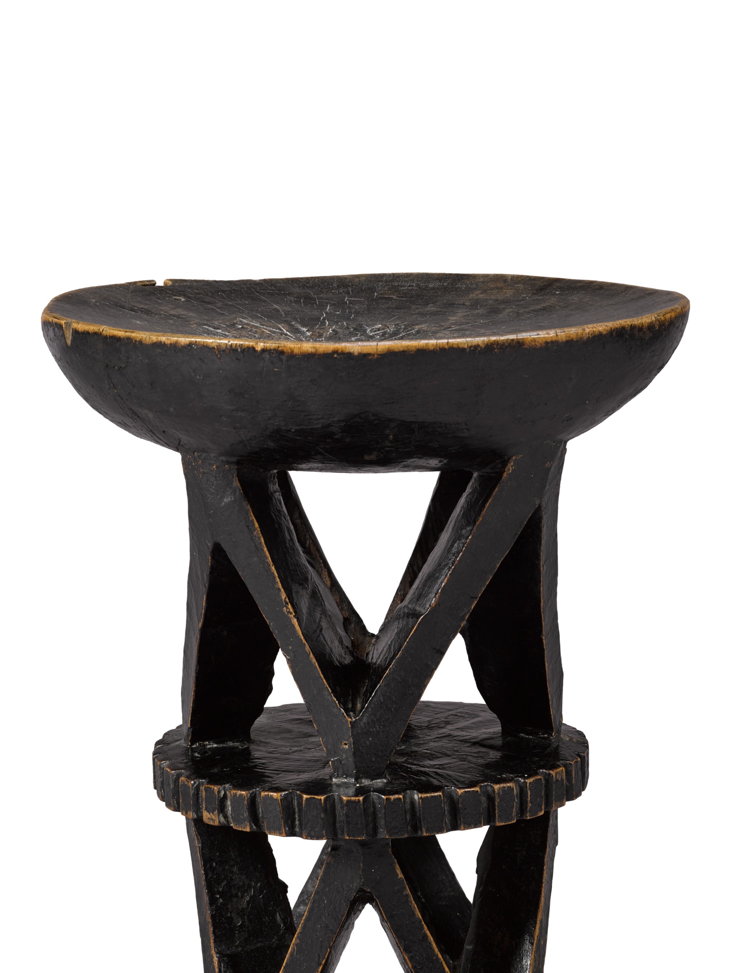 An Ewe carved hardwood stool, Togo | As It Unfolds: Property From the ...