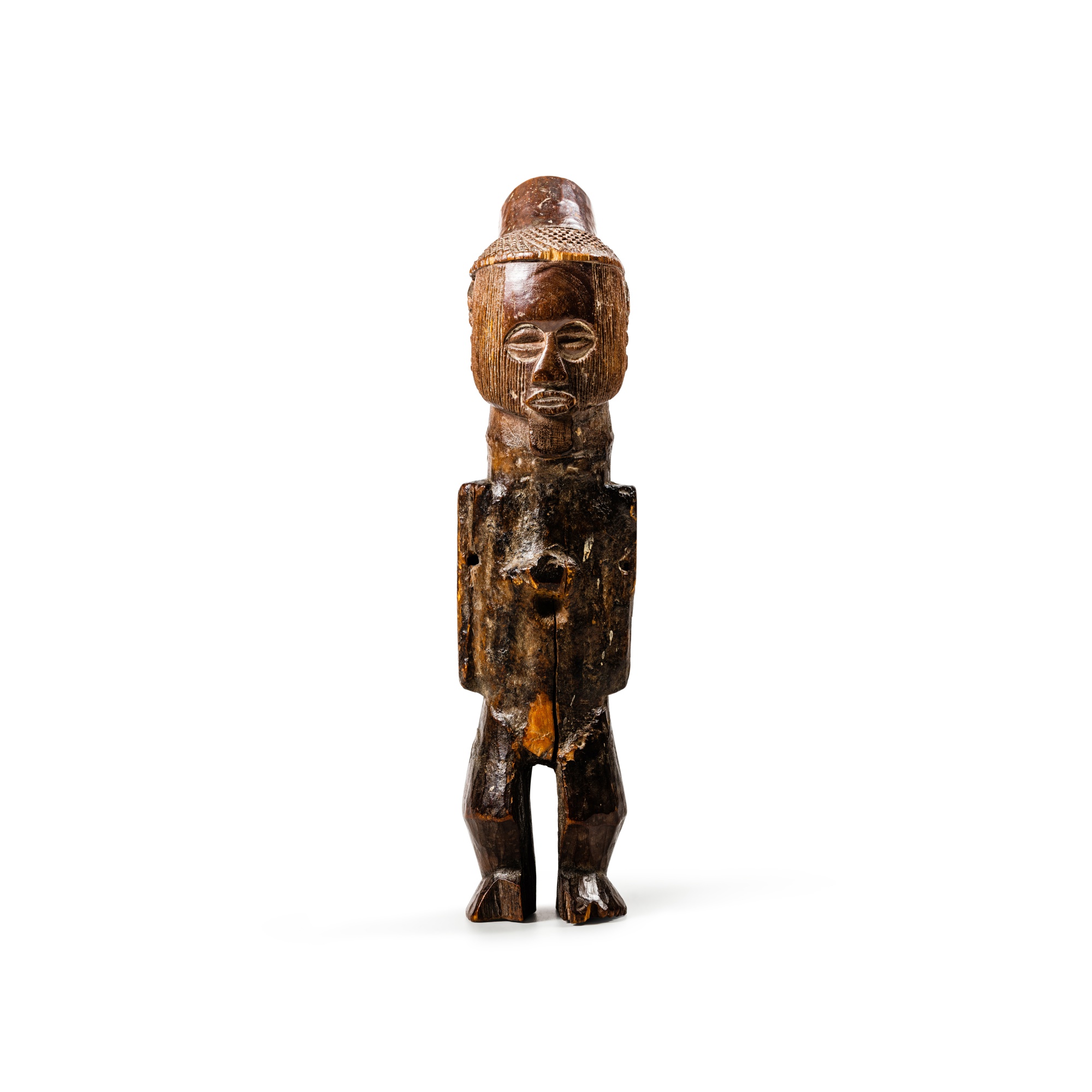 Statue, Téké, République Démocratique du Congo | Teke Figure ...