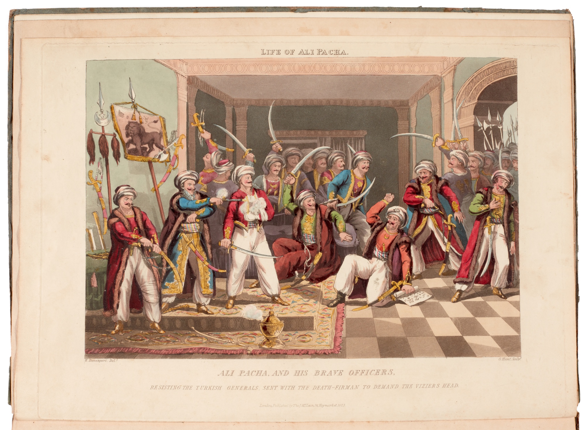 W. Davenport | Historical Portraiture of...the Life of Ali Pacha ...