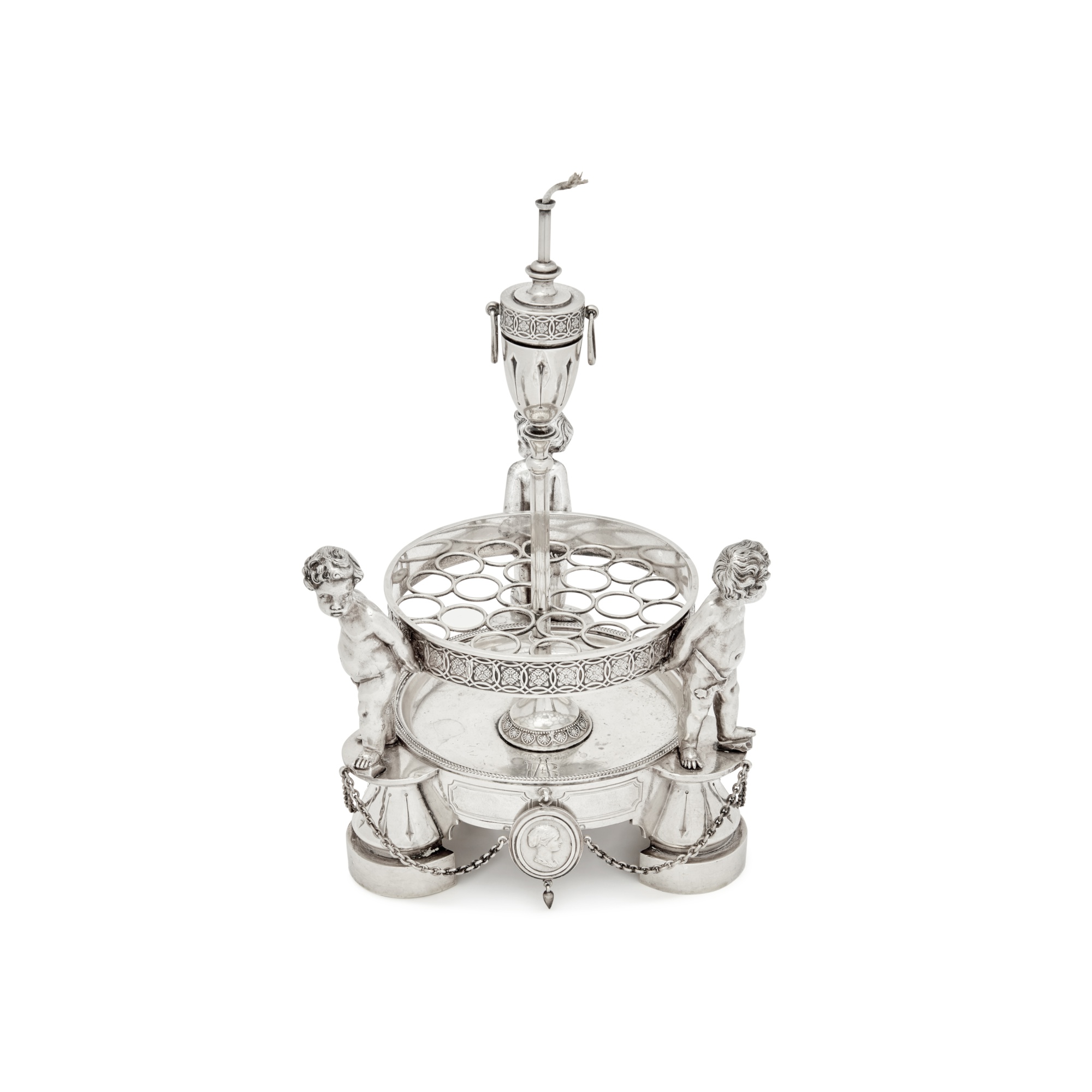 An American Silver Cigar Stand, Tiffany & Co., New York, Circa 1870 ...