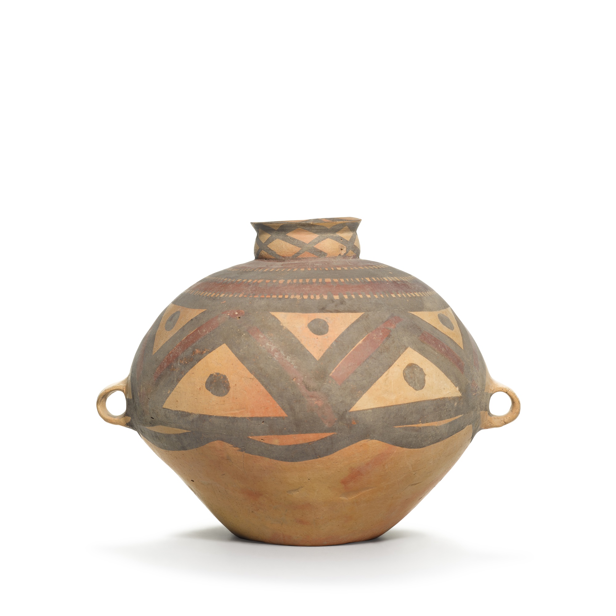 A painted pottery jar, Neolithic period, Yangshao culture | 仰韶文化 彩陶罐 ...