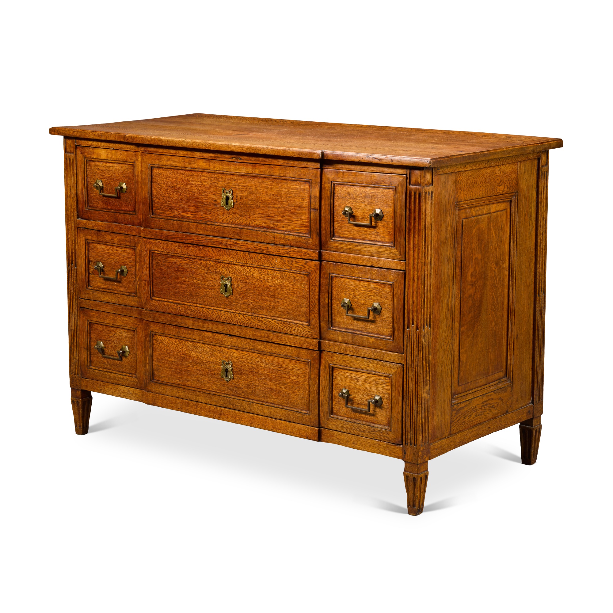 A Louis XV neo-classical carved oak commode, Alsace, circa 1780 | As It ...