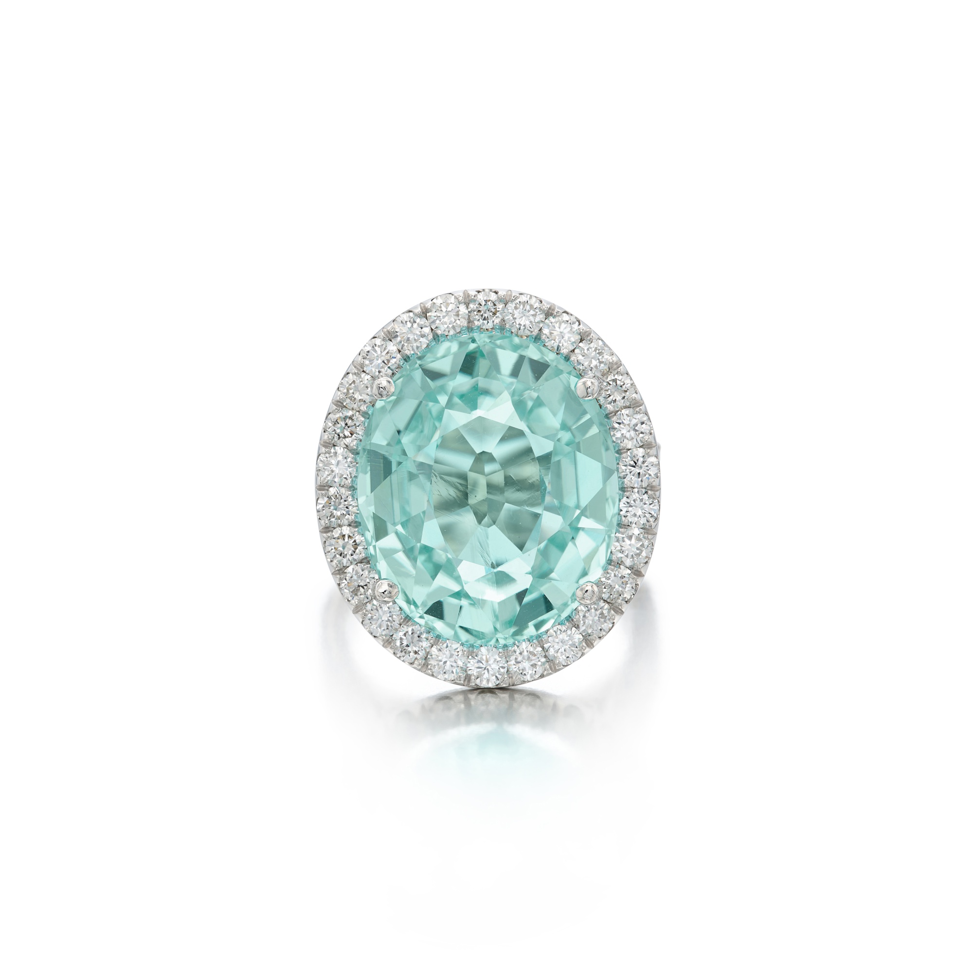 Paraíba-Type Tourmaline and Diamond Ring | Fine Jewels | 2023 | Sotheby's