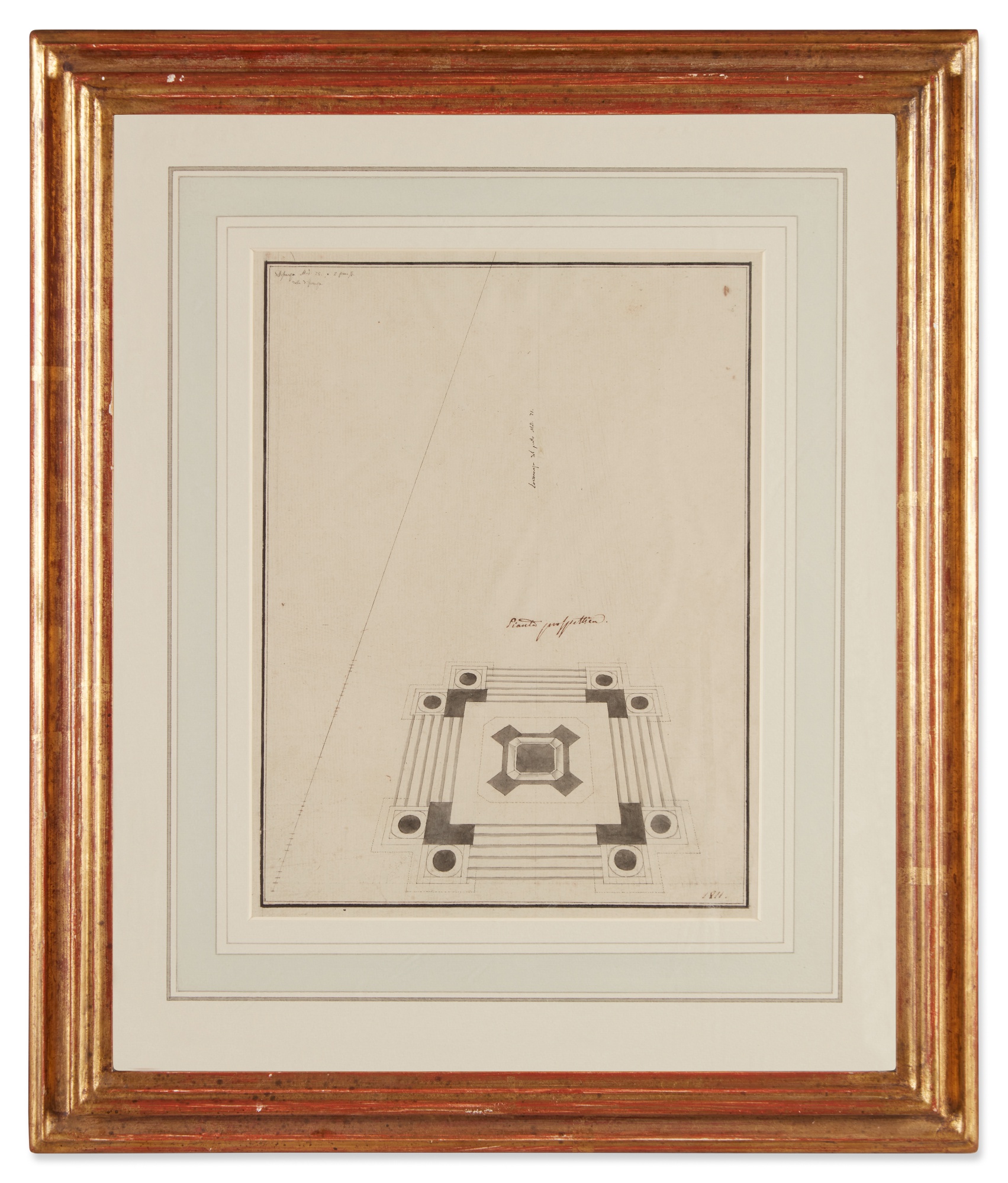 Five designs for staircases | Old Master and British Works on Paper ...