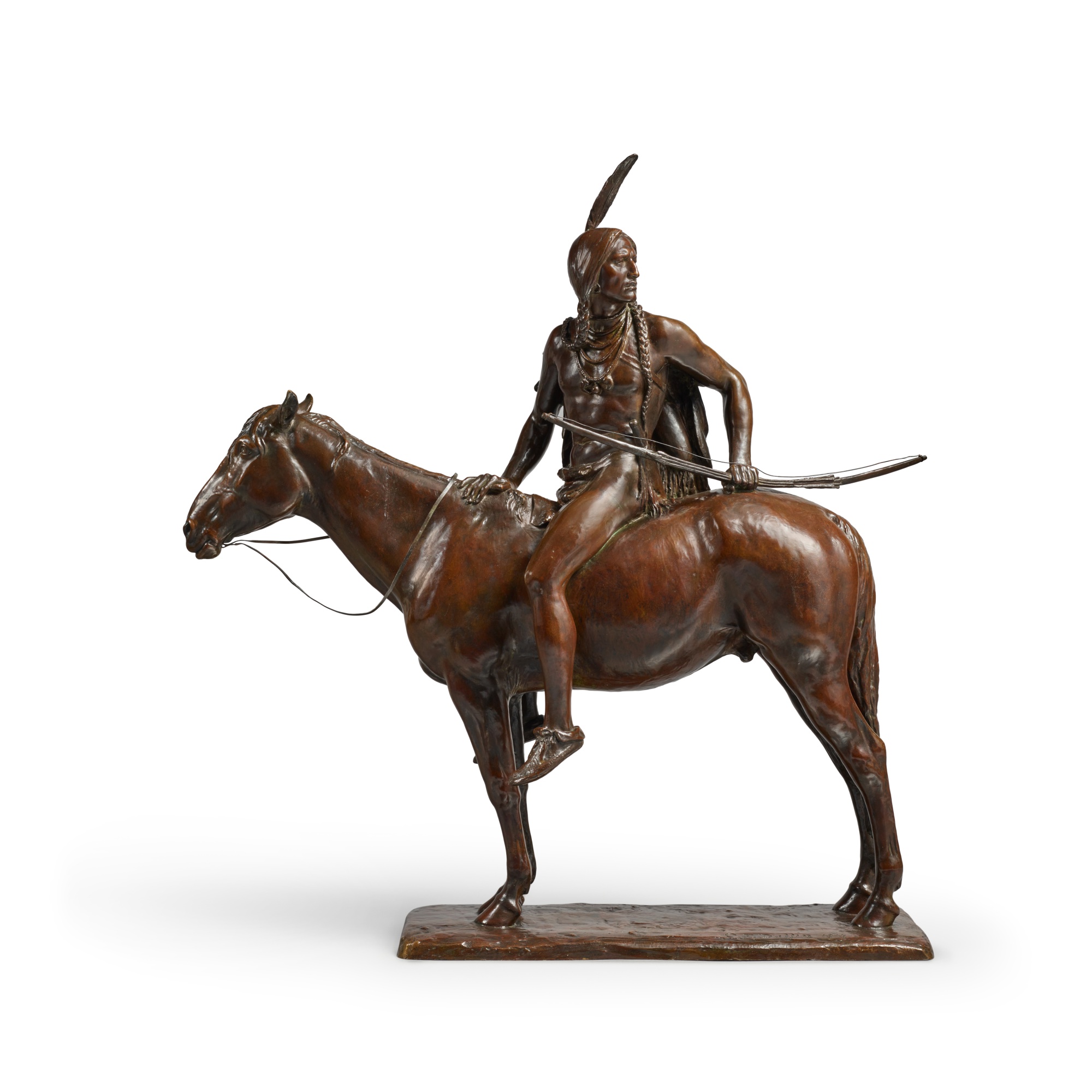 On the Warpath | The Spirit of America: The Wolf Family Collection ...