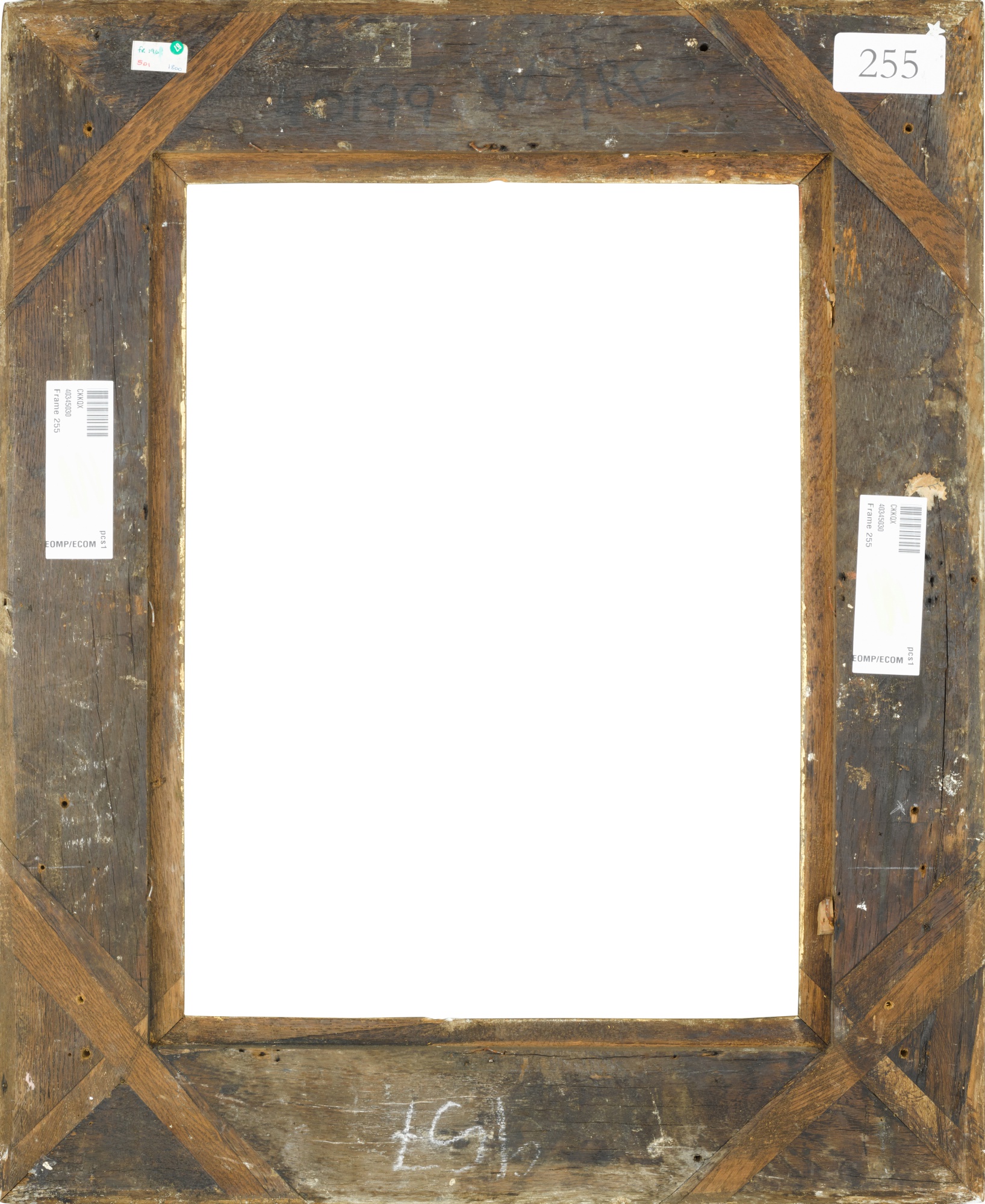 An 18th-early 19th-century Neo-Classical carved giltwood frame | Frames ...