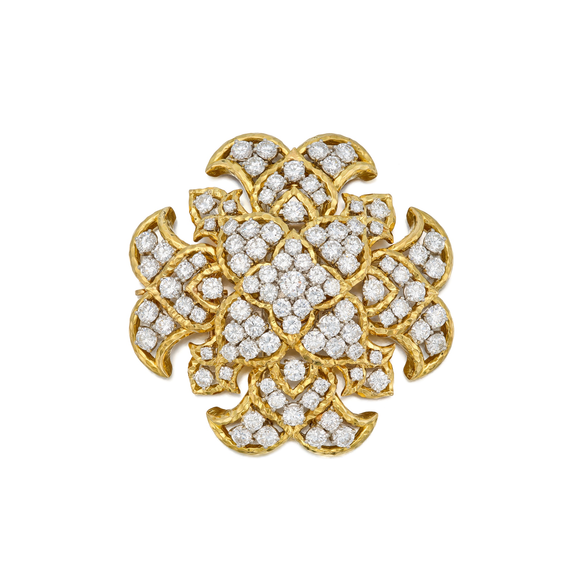 A Gold and Diamond Pendant-Brooch | Exceptional Jewels: The Wolf Family ...