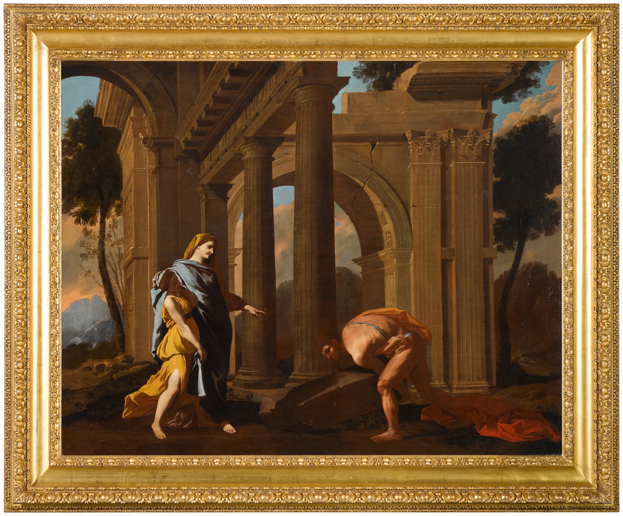 Theseus Rediscovering His Father's Sword | Thésée retrouvant l'épée de ...