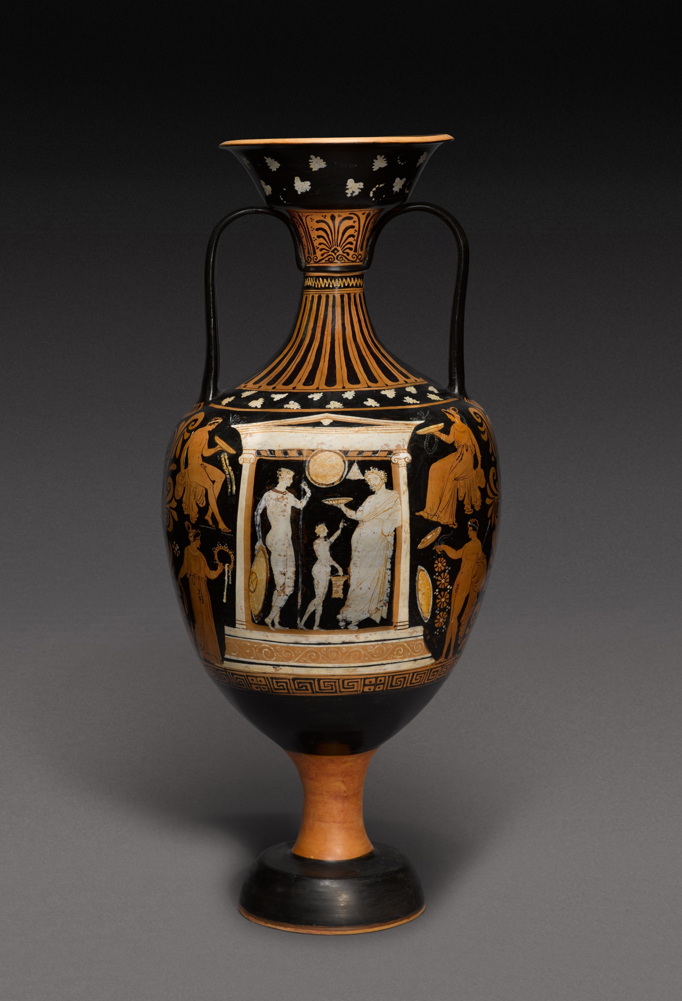A Large Apulian Red-figure Amphora, attributed to the Group of ...