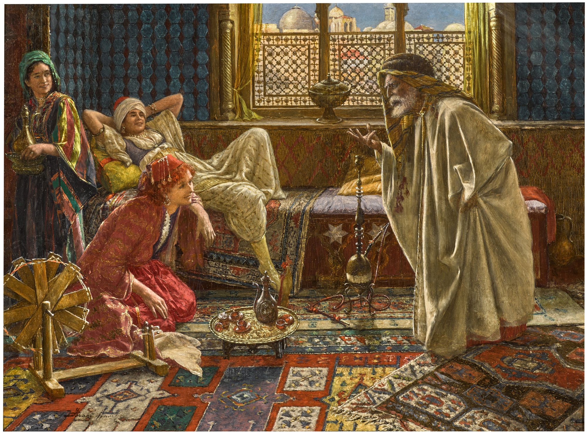 The Soothsayer | The Silk Road: Orientalist Paintings and Furniture ...