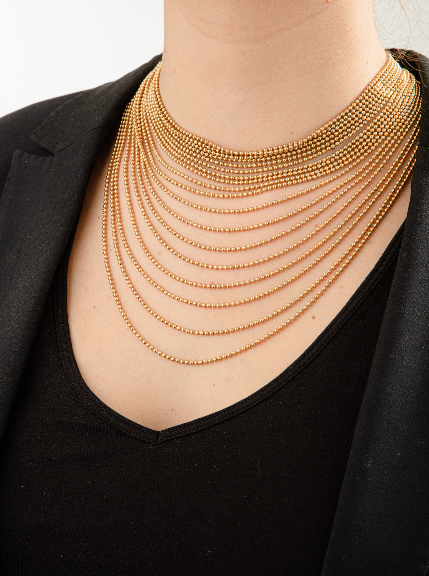 Cartier | Collier or, "Draperie" | Gold necklace, 'Draperie' | Fine ...