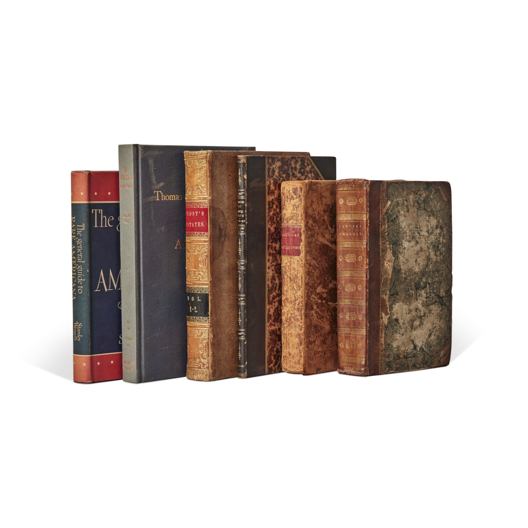 A Group of Americana Books from the Wolf Library, Approximately 100 ...