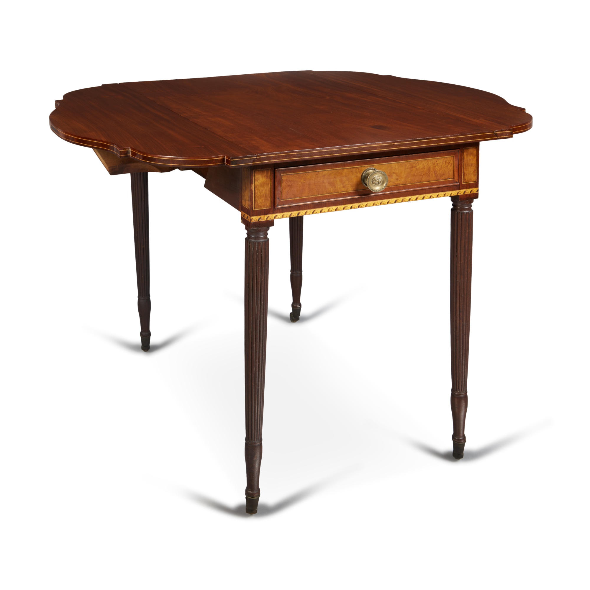 Fine Classical Inlaid and Figured Mahogany Pembroke Table, School of ...