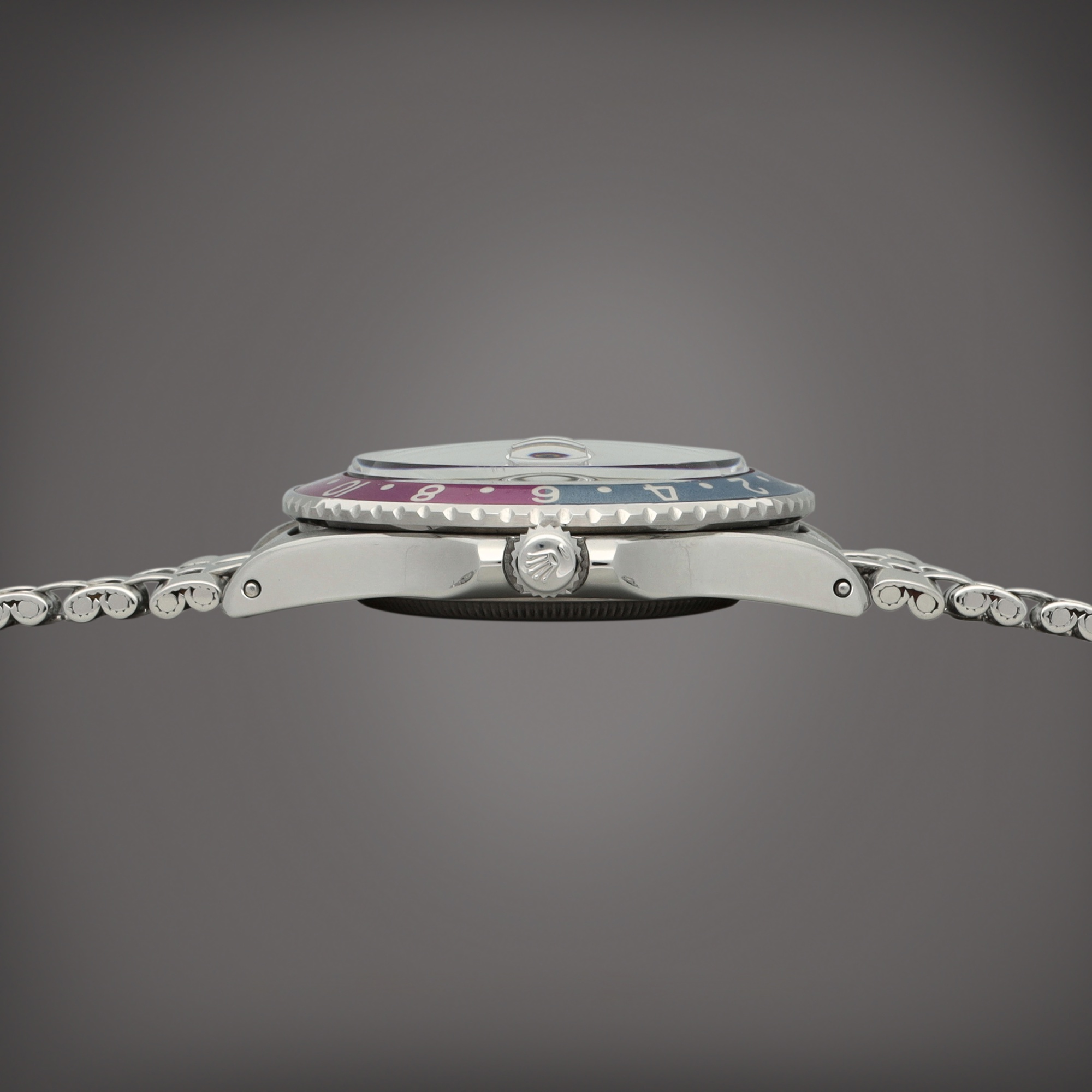 GMT-Master 'Fuchsia', Reference 1675 A stainless steel dual time zone ...