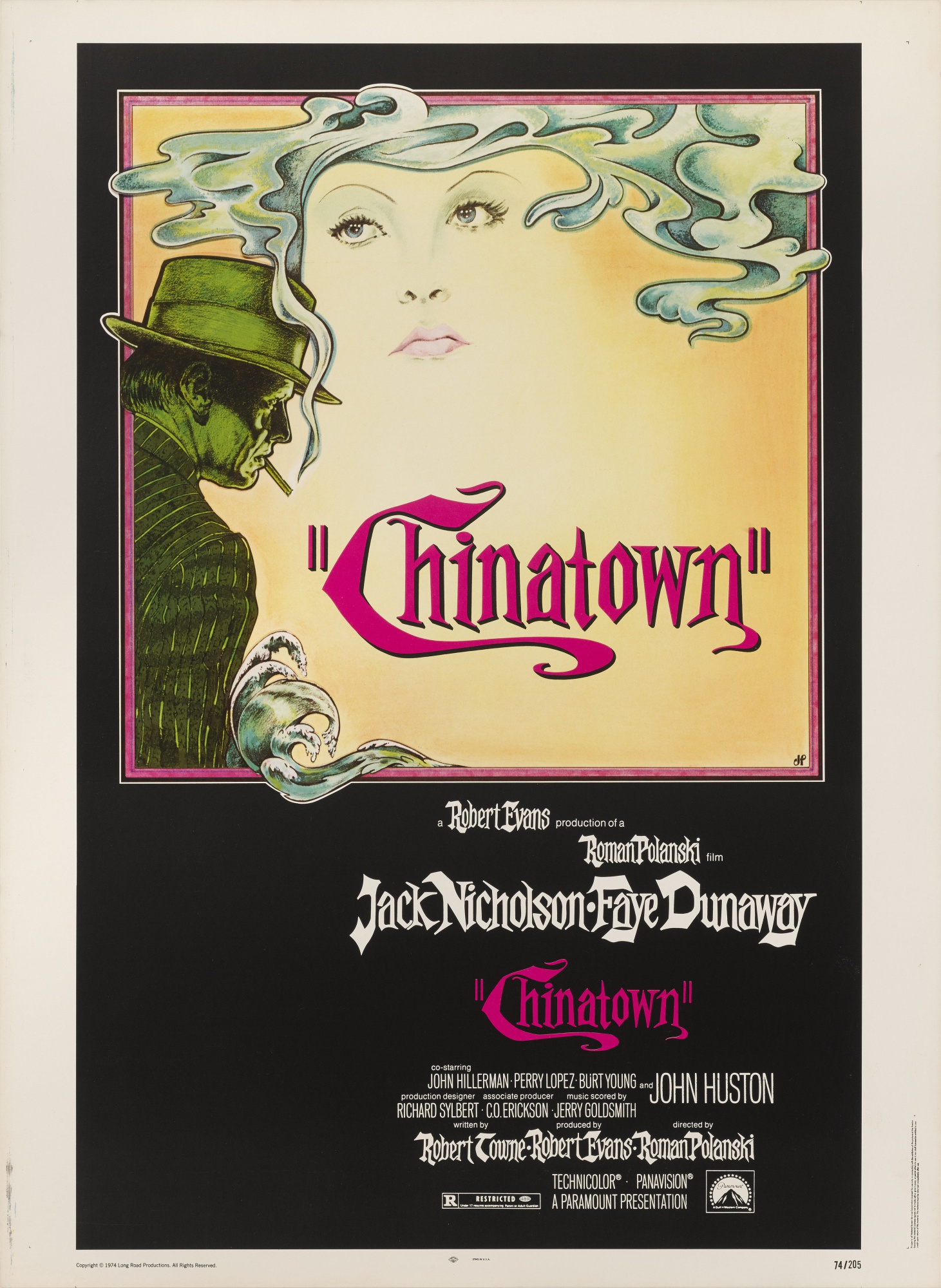 Chinatown (1974), poster, US | Original Film Posters | 2023 | Sotheby's
