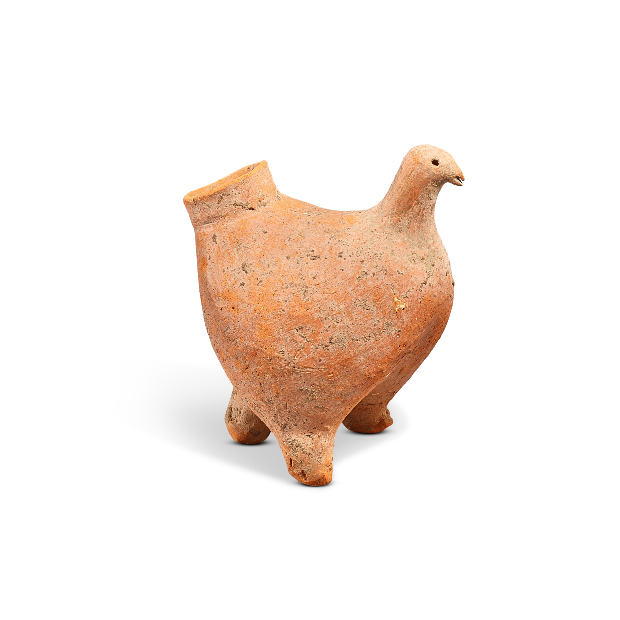 A small bird-shaped pottery tripod vessel, Qijia culture, c. 2050-1700 ...