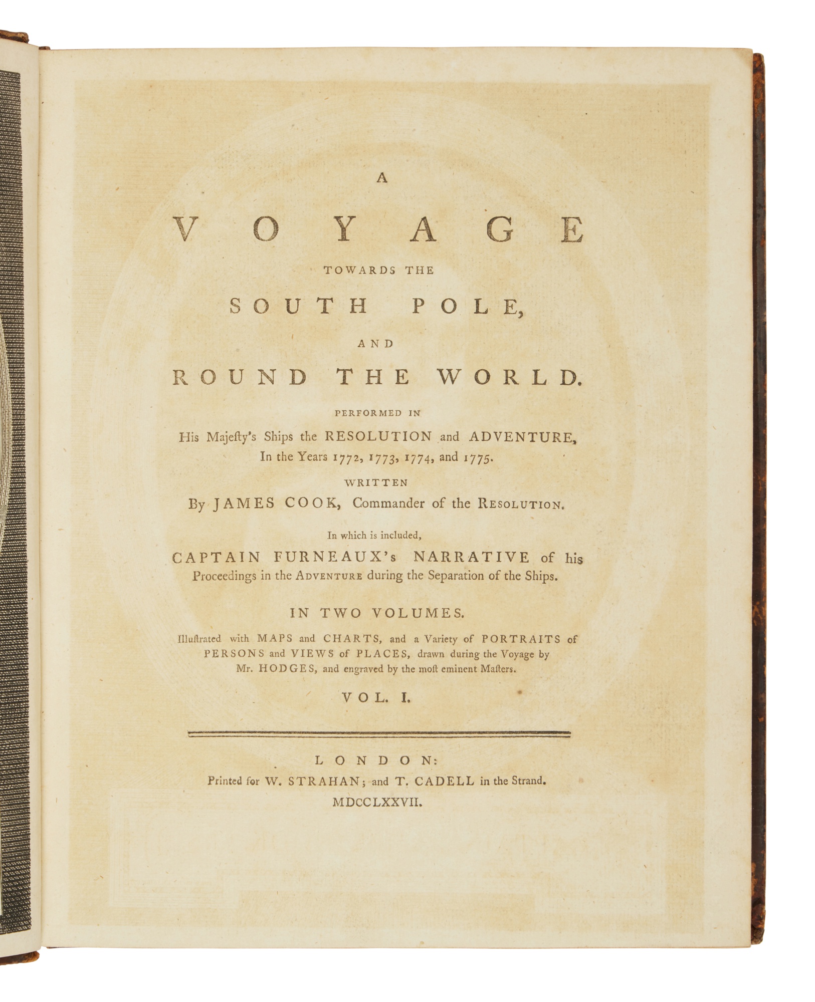 Cook, James, Captain, et al. | The Frank S. Streeter set of the voyages ...