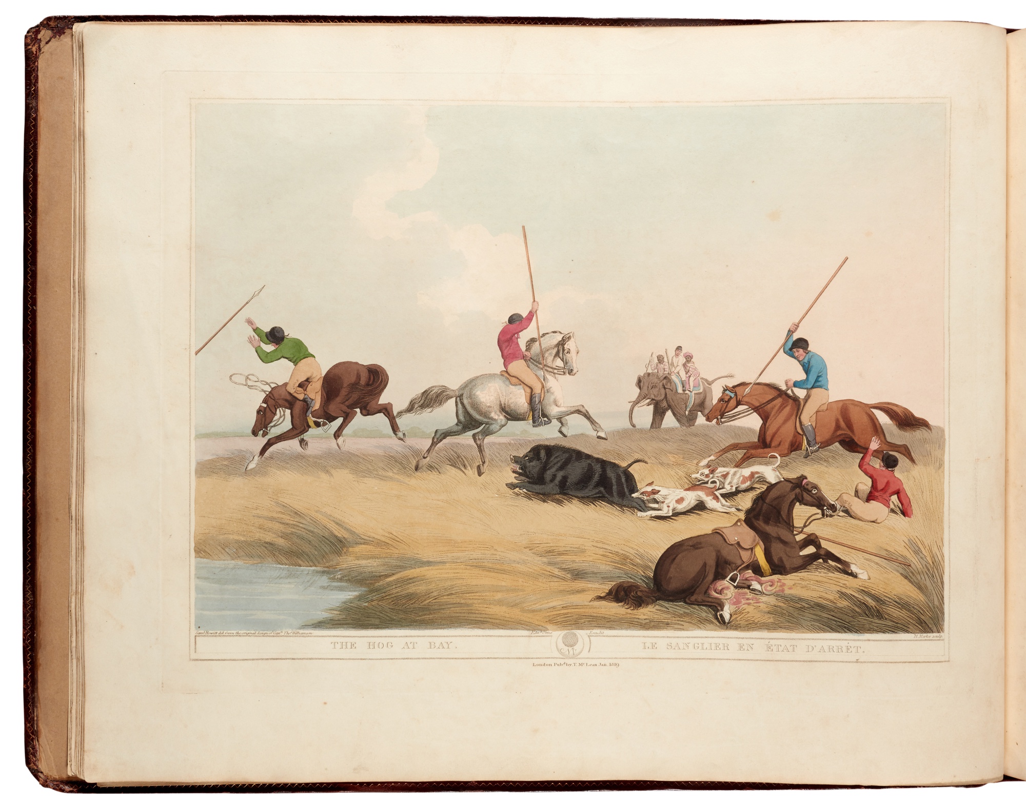 Thomas Williamson | Oriental Field Sports, London, 1819, oblong folio ...