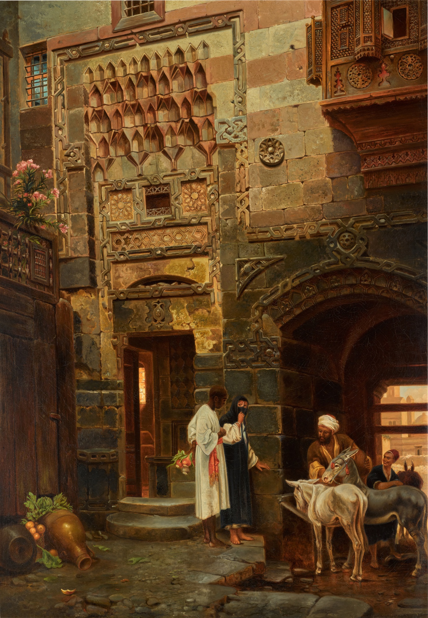 A Street in Cairo | The Silk Road: Orientalist Paintings and Furniture ...
