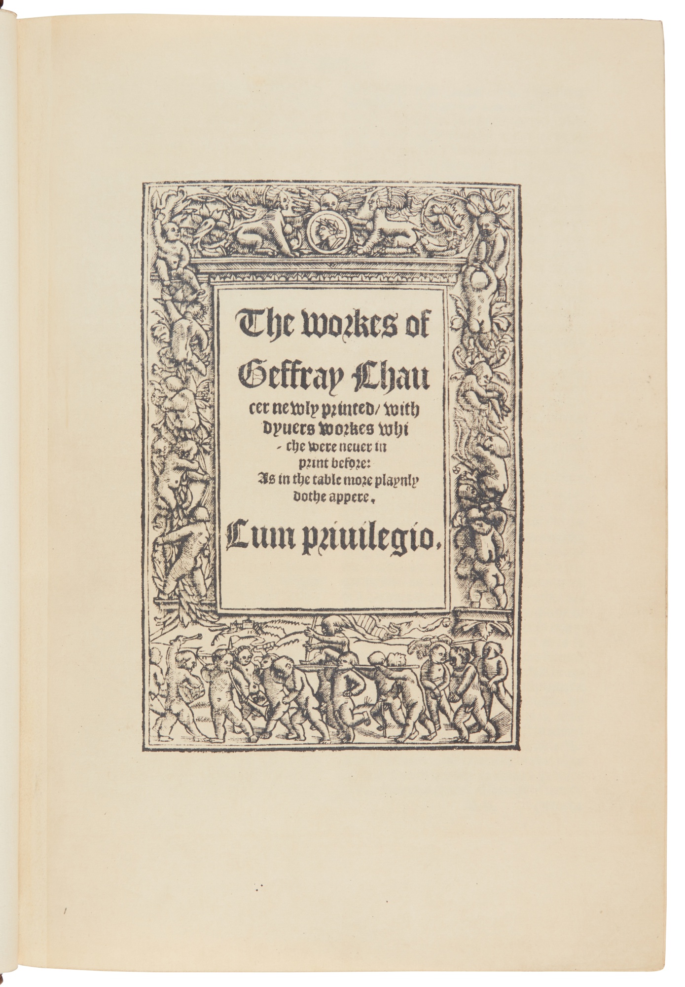 Chaucer, Geoffrey | The first attempt to collect into a single volume ...