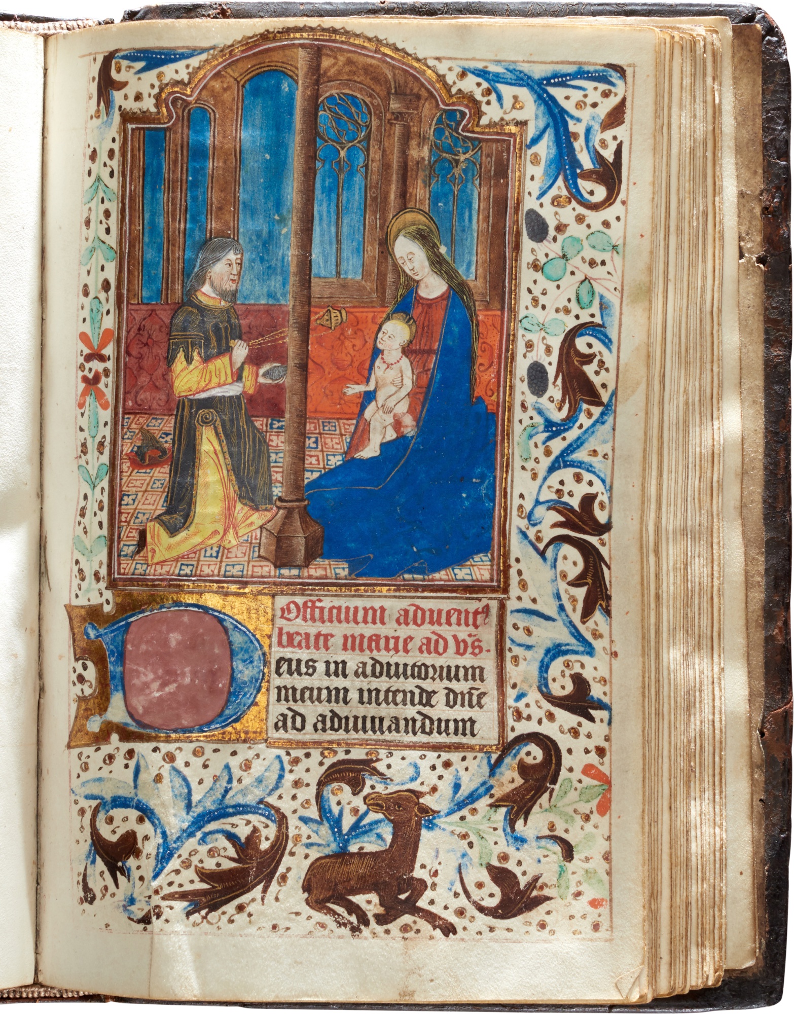 [Book of Hours] | Use of Rome, in Latin, illuminated manuscript on ...