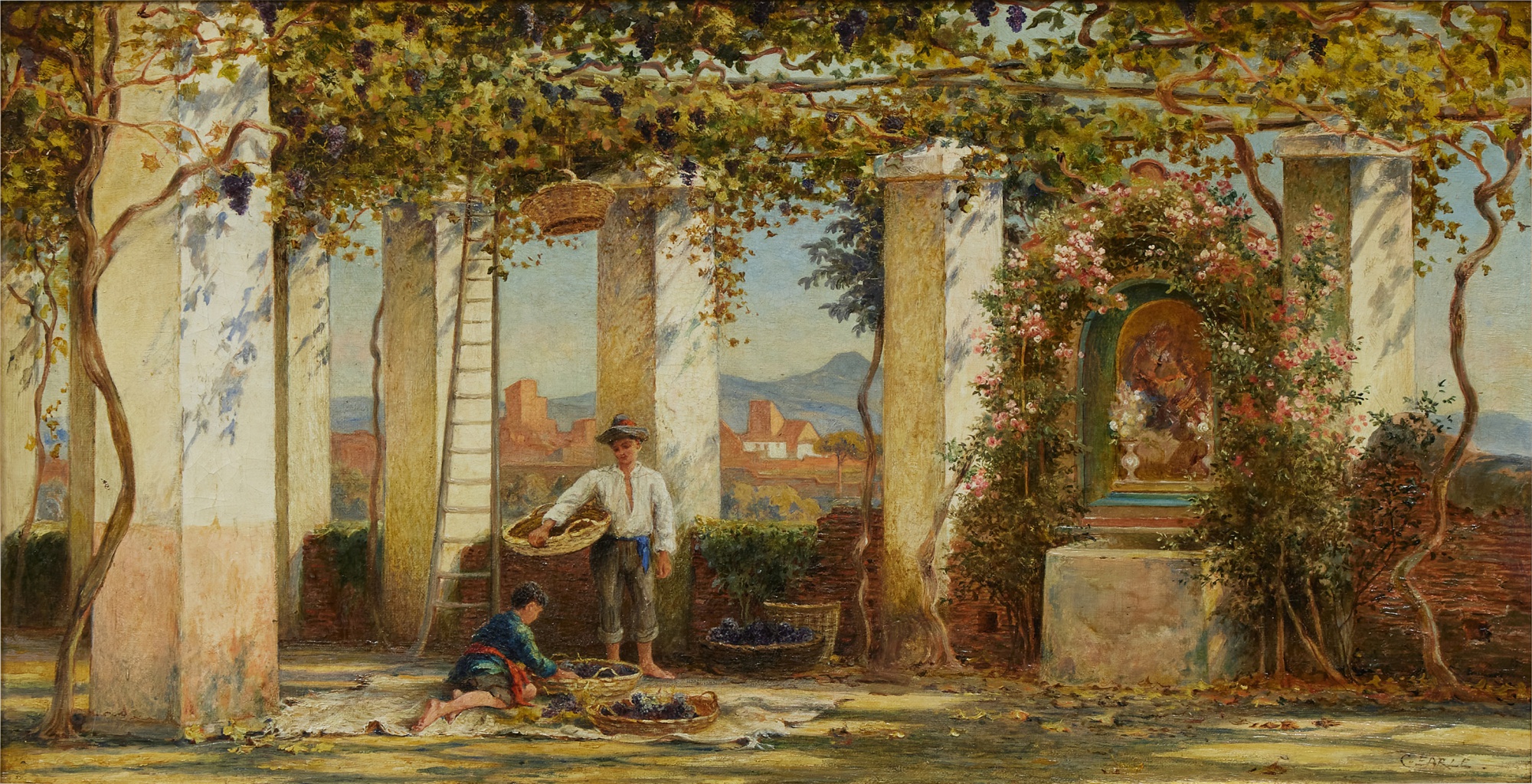 The Grape Harvest | 19th-Century Works of Art: Featuring Works from The ...