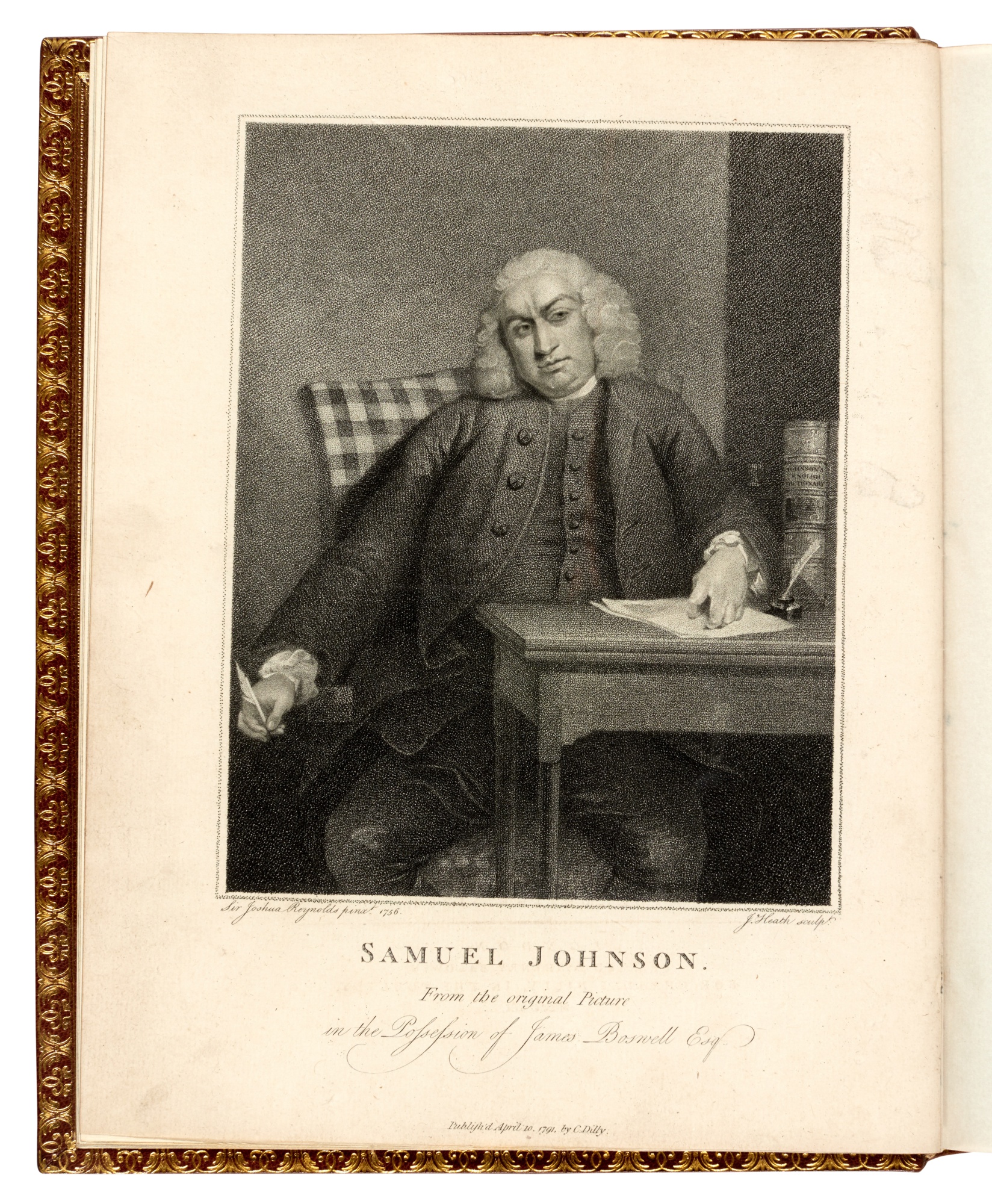 James Boswell | The Life of Samuel Johnson, London, 1791, 2 vols ...