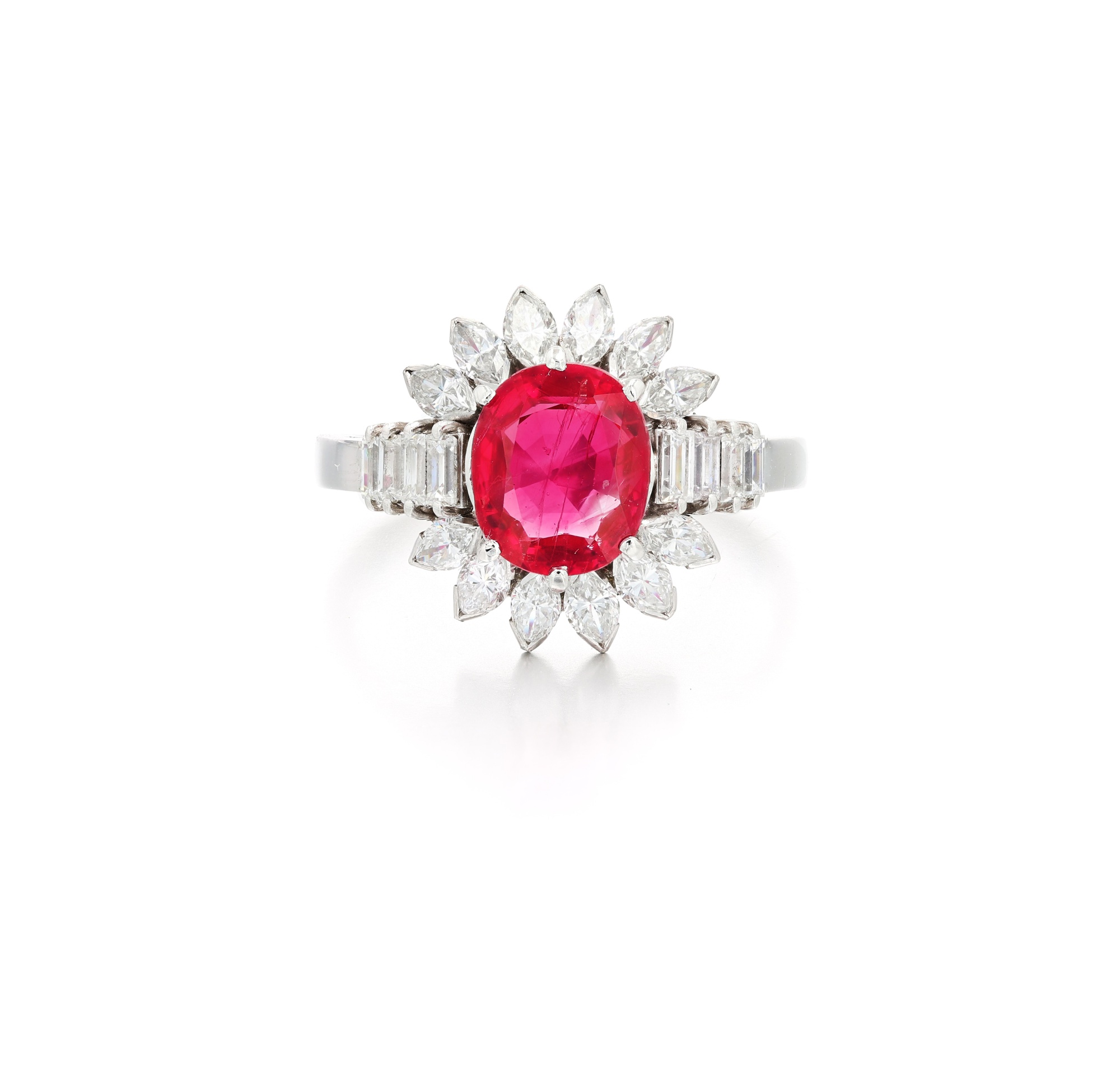 Bague rubis et diamants | Ruby and diamond ring | Fine Jewels | 2023 ...