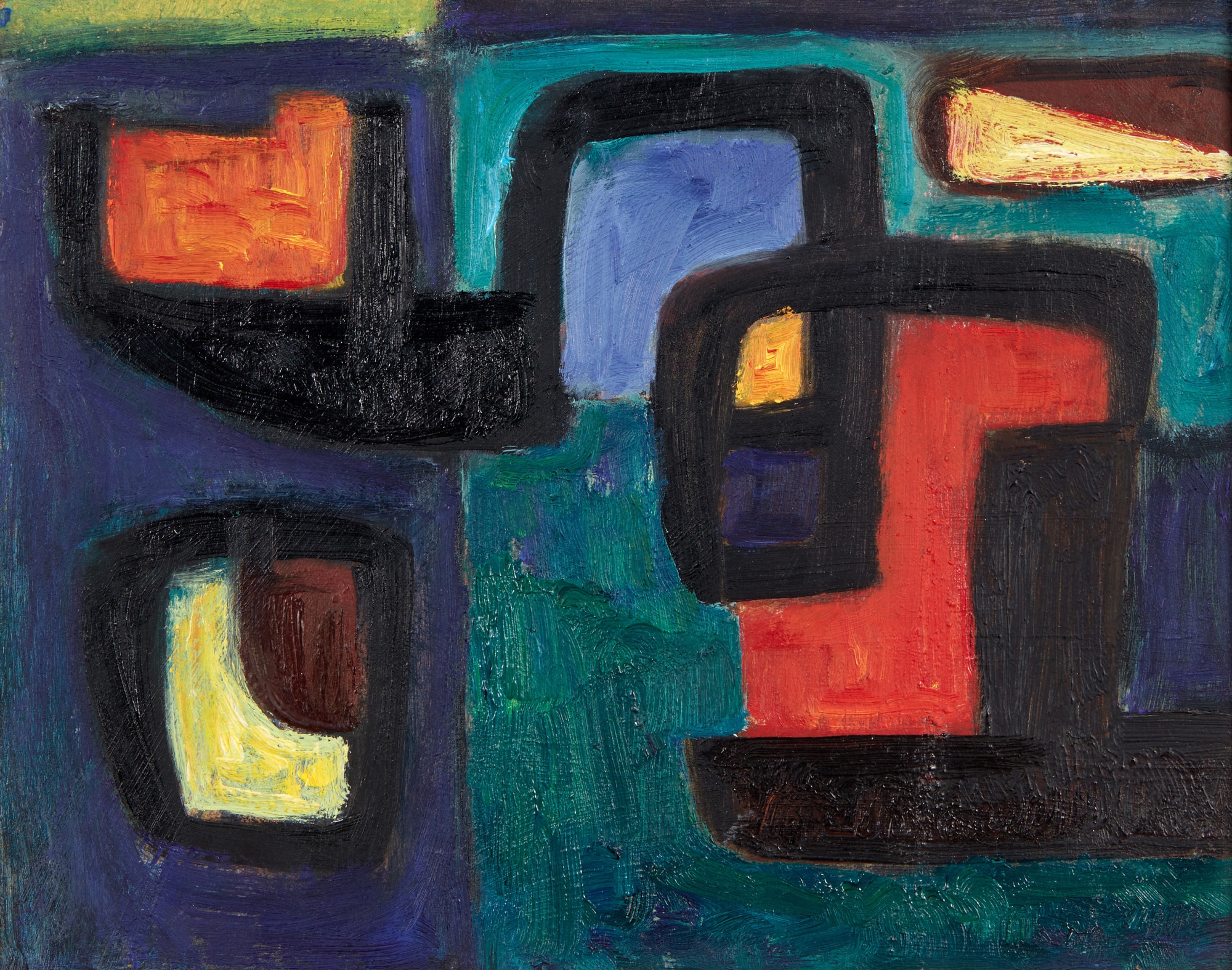 Untitled (Abstract Composition) | Testimony of a Journey: The Al Zayani ...