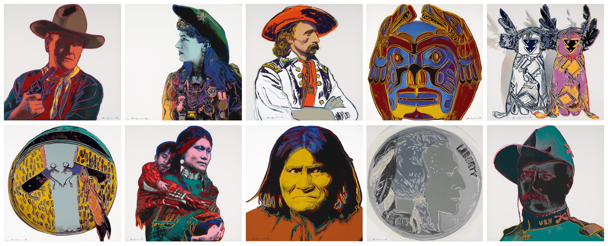 Cowboys and Indians | Andy Warhol: Yours Truly | An Important Private ...