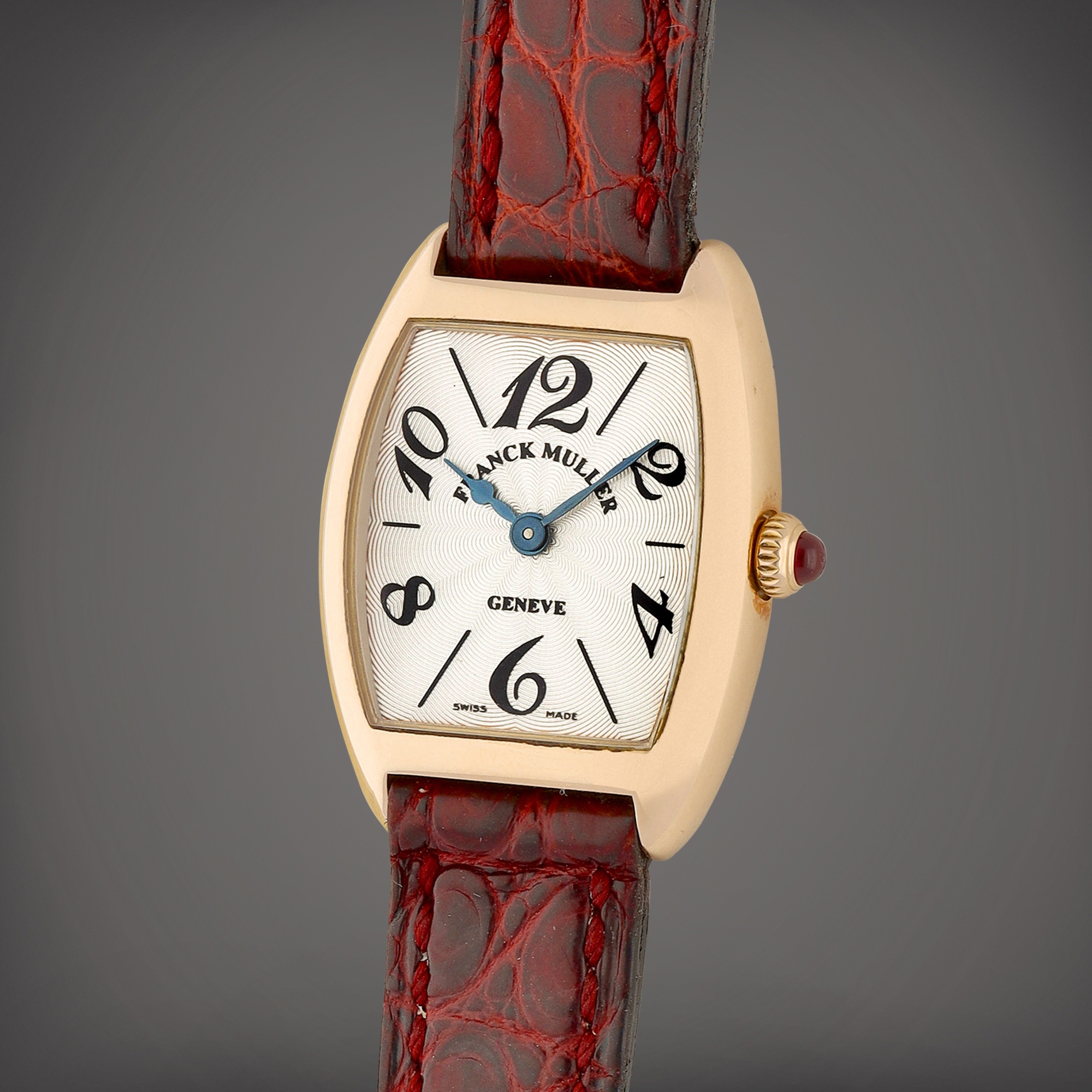 Curvex, Reference 2251 QZ | A pink gold wristwatch, Circa 2000 | Curvex ...