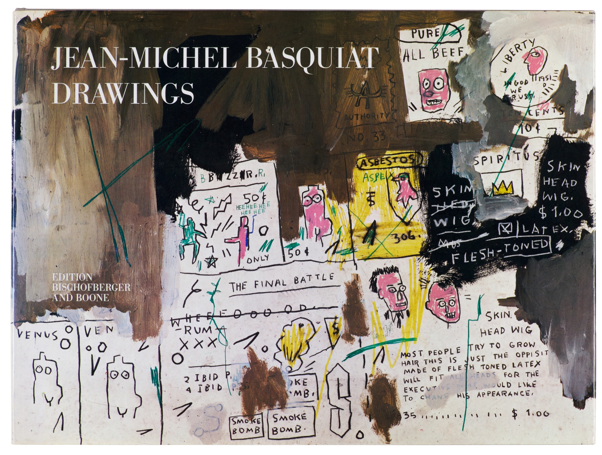 Jean-Michel Basquiat | Drawings, Zurich, 1985, dust-jacket, signed by ...