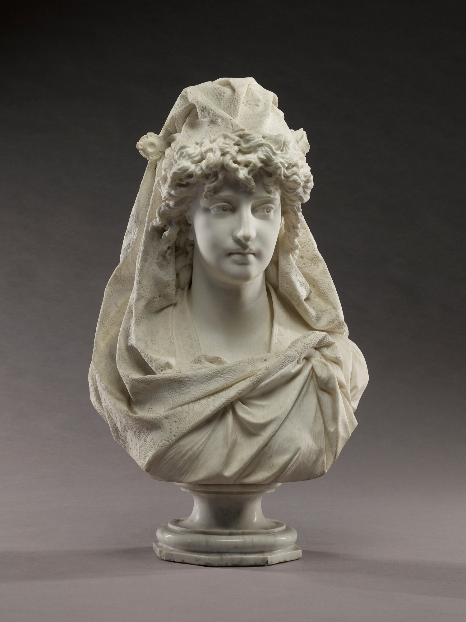 Bust of a veiled woman | 19th & 20th Century Sculpture | 2023 | Sotheby's