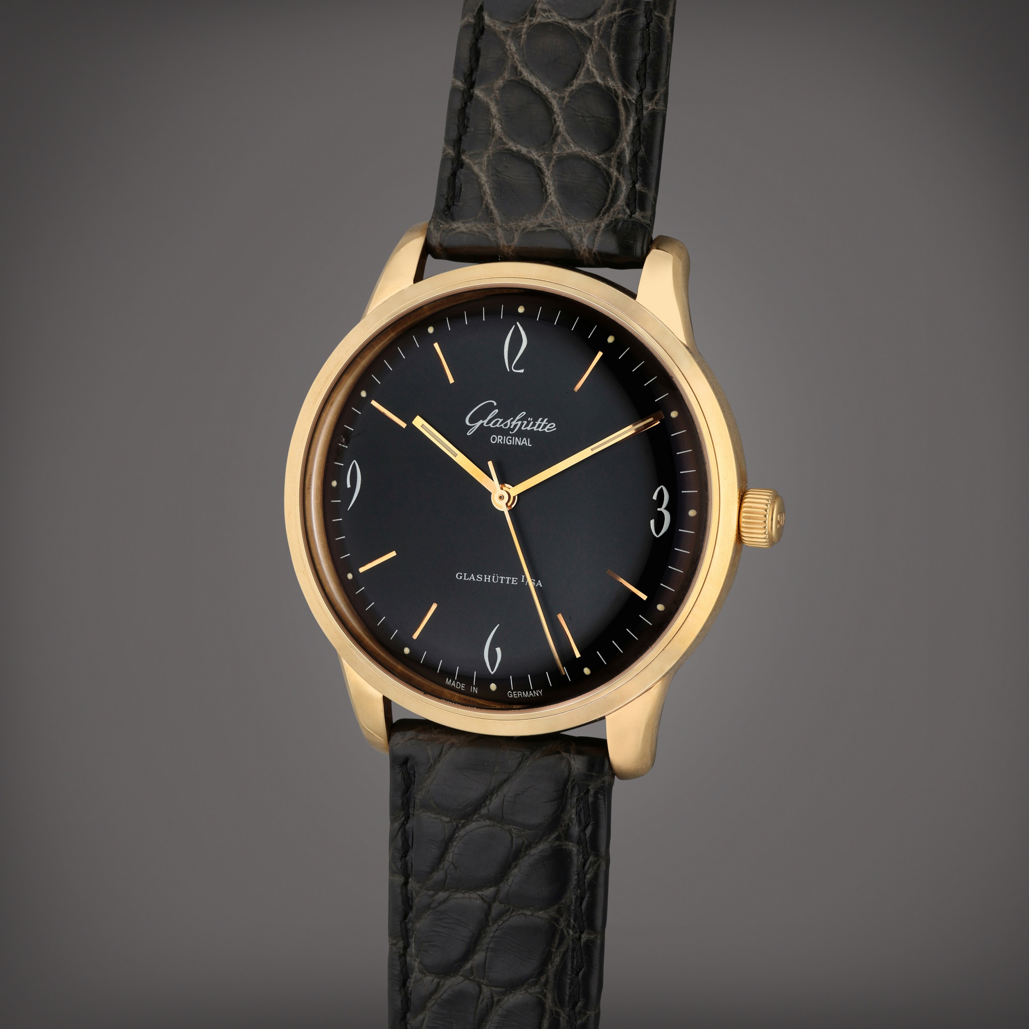 Senator Sixties | A yellow gold automatic wristwatch, Circa 2005 | Fine ...