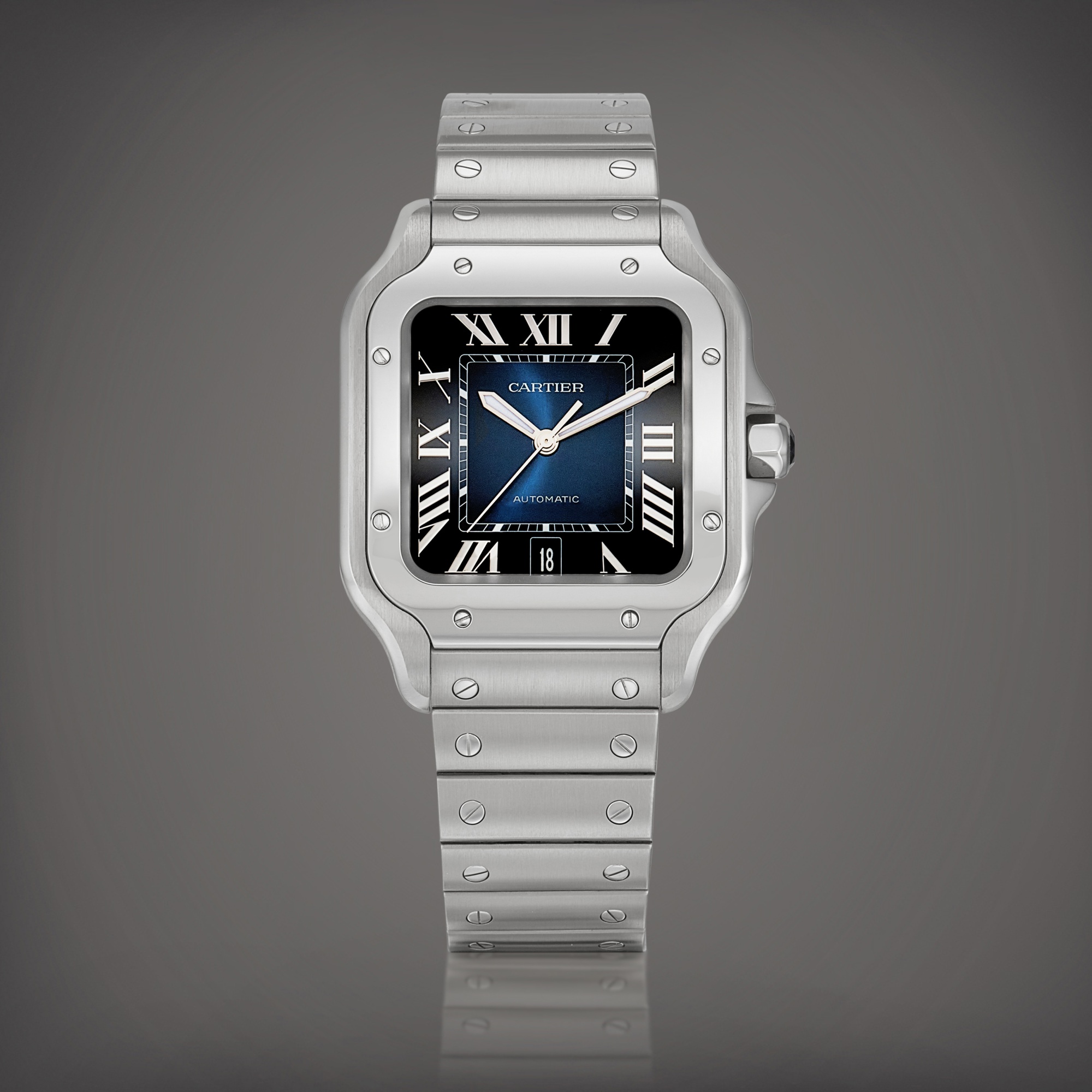 Santos, Reference WSSA0030 | A stainless steel wristwatch with date and ...