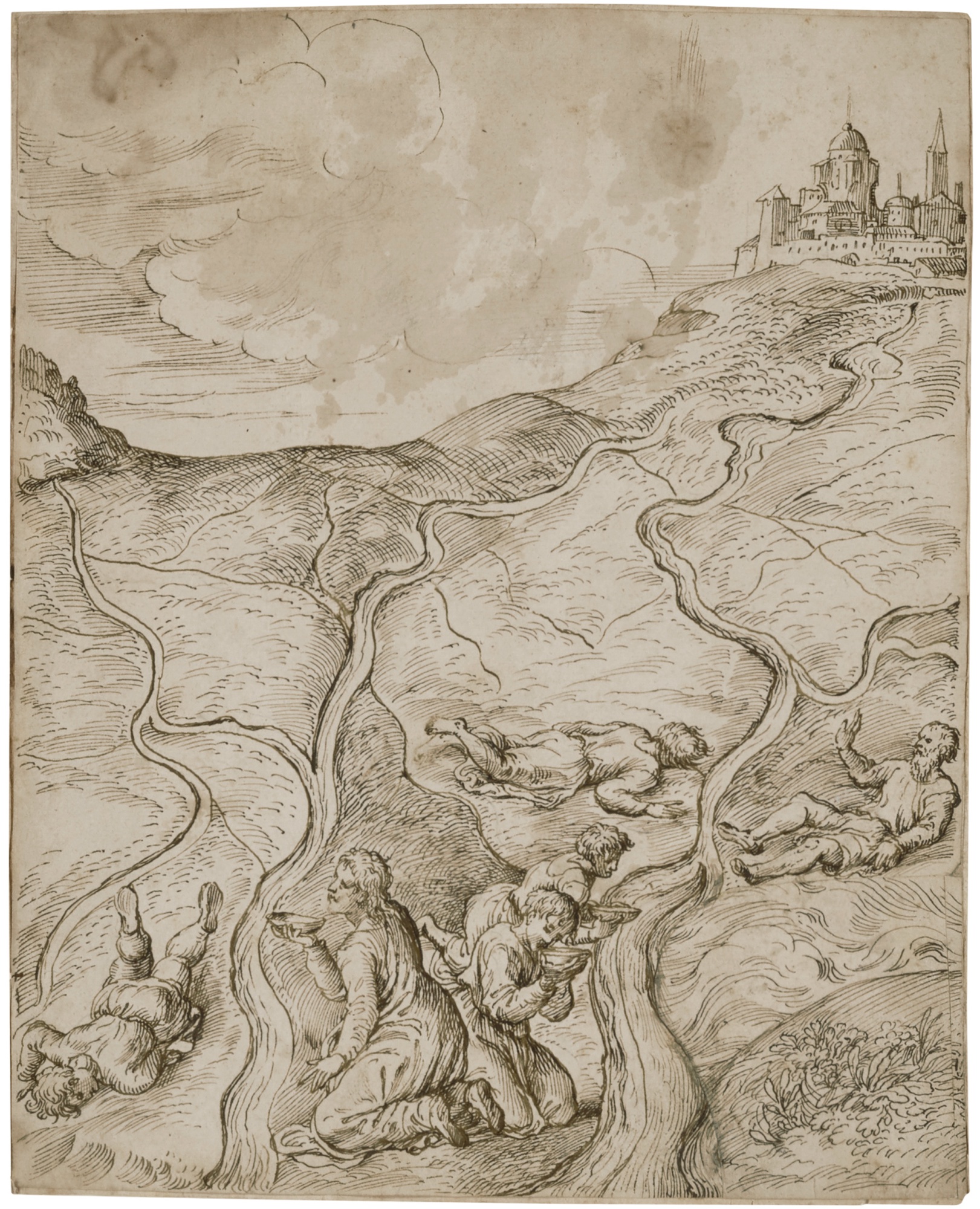 The fourth trumpet: The darkening of a third of the sun, moon and stars ...