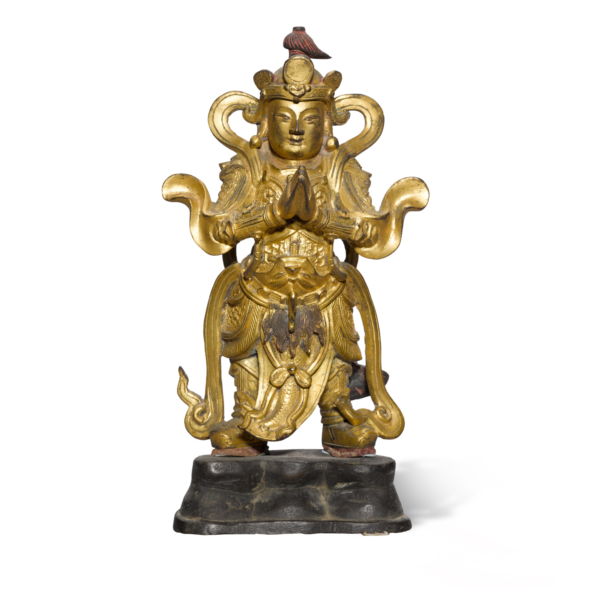 A gilt-bronze figure of Weituo, Qing dynasty, 18th century | A Journey ...