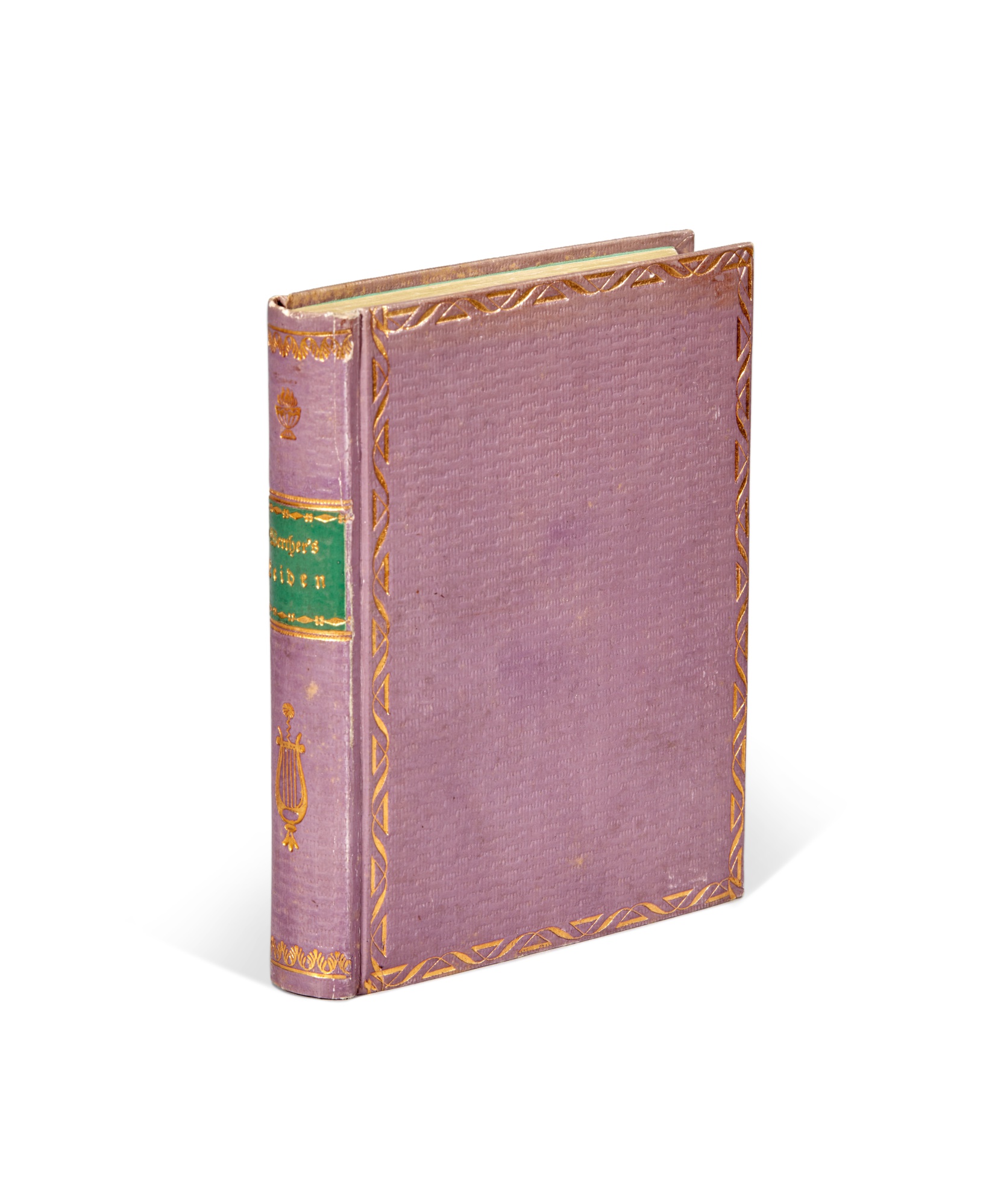 J.W.v. Goethe, Die Leiden des jungen Werther, Leipzig, 1825, with an ...