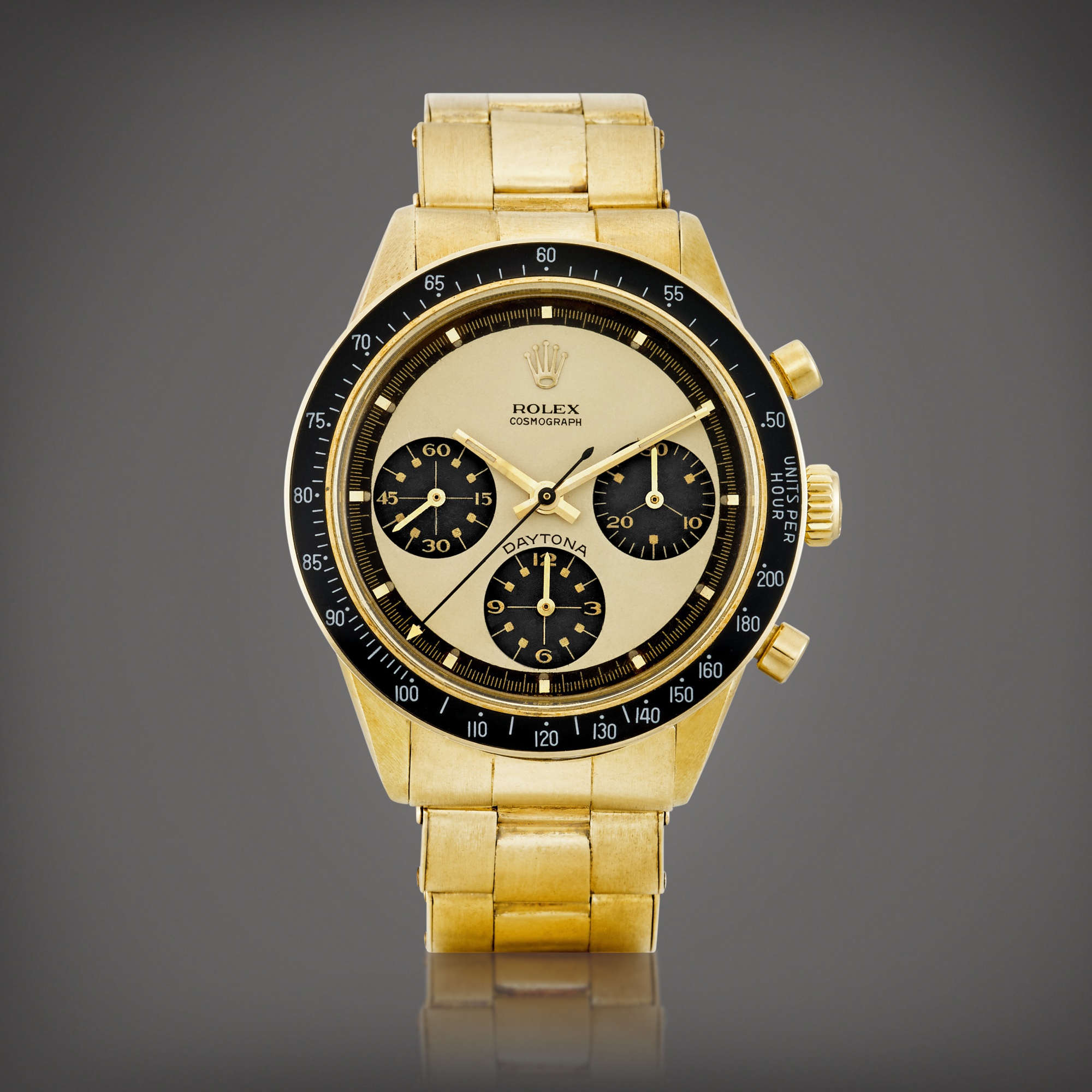 Cosmograph Daytona "Paul Newman", Reference 6241 | A 14k yellow gold ...