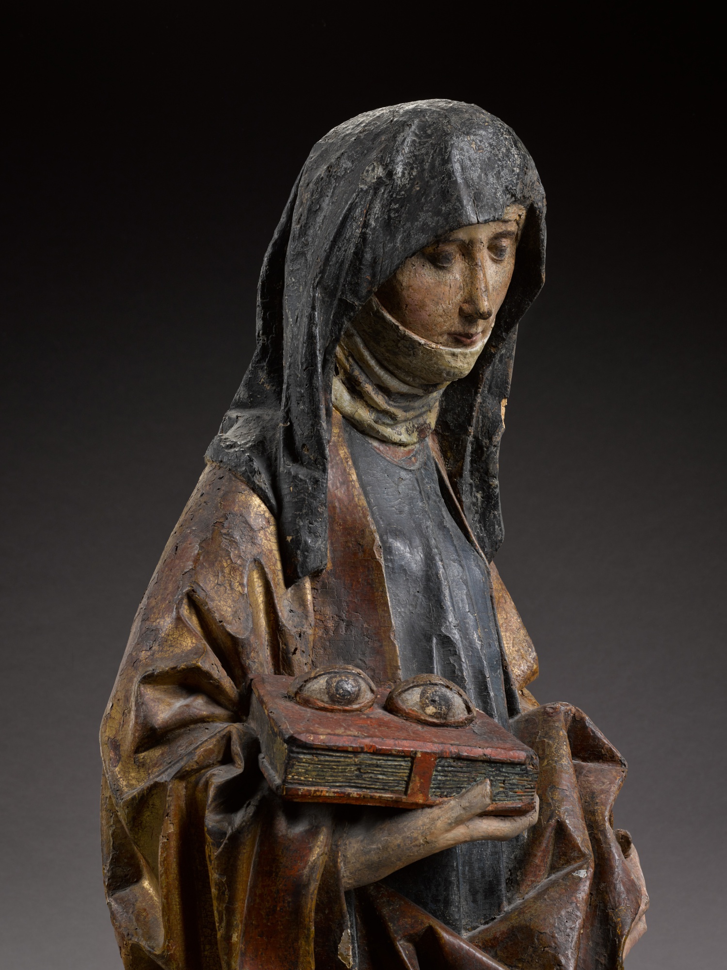 Half figure of Saint Odilia | Old Master Sculpture & Works of Art ...