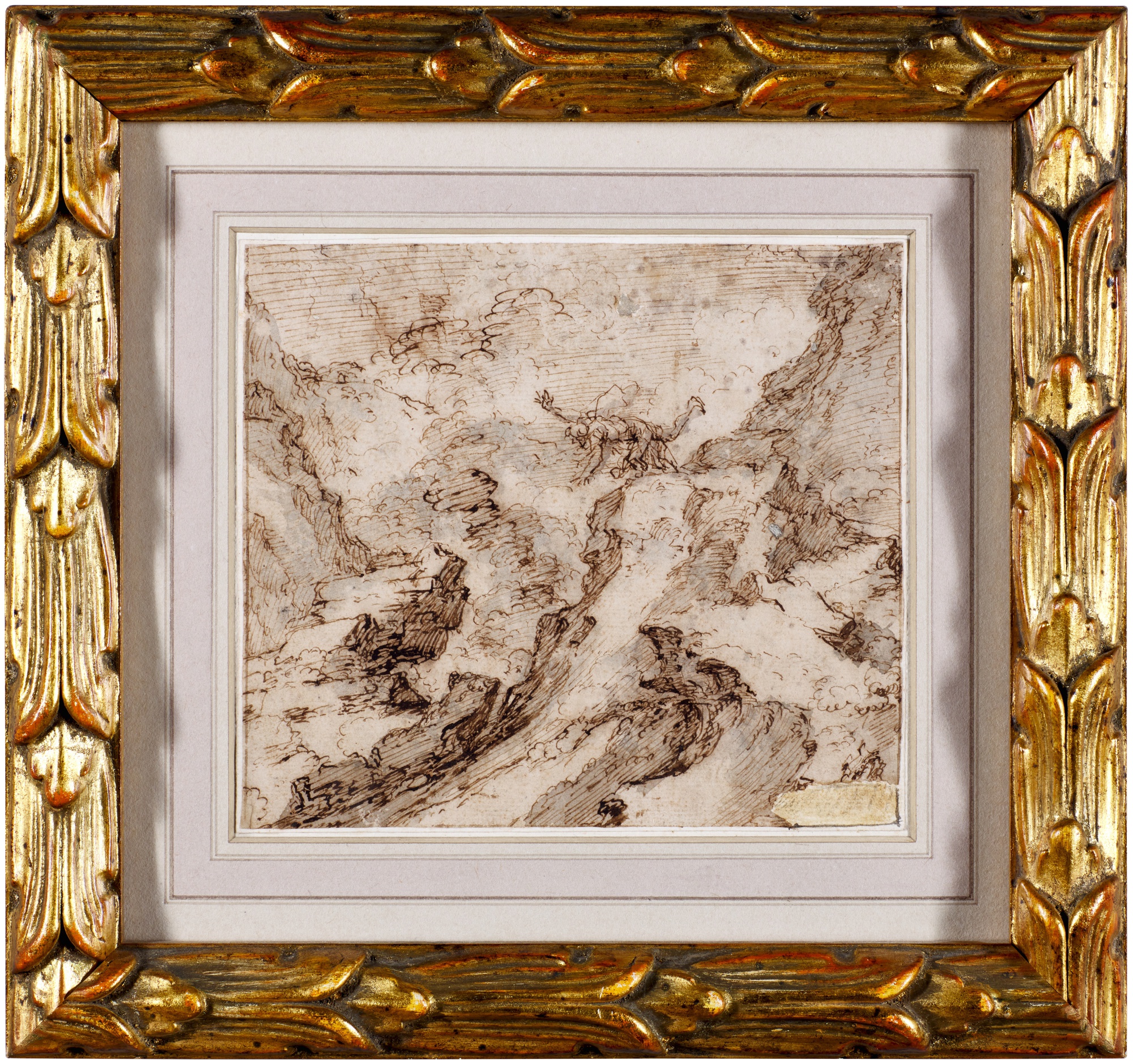 Empedocles leaping into Etna | Master Works on Paper from Five ...
