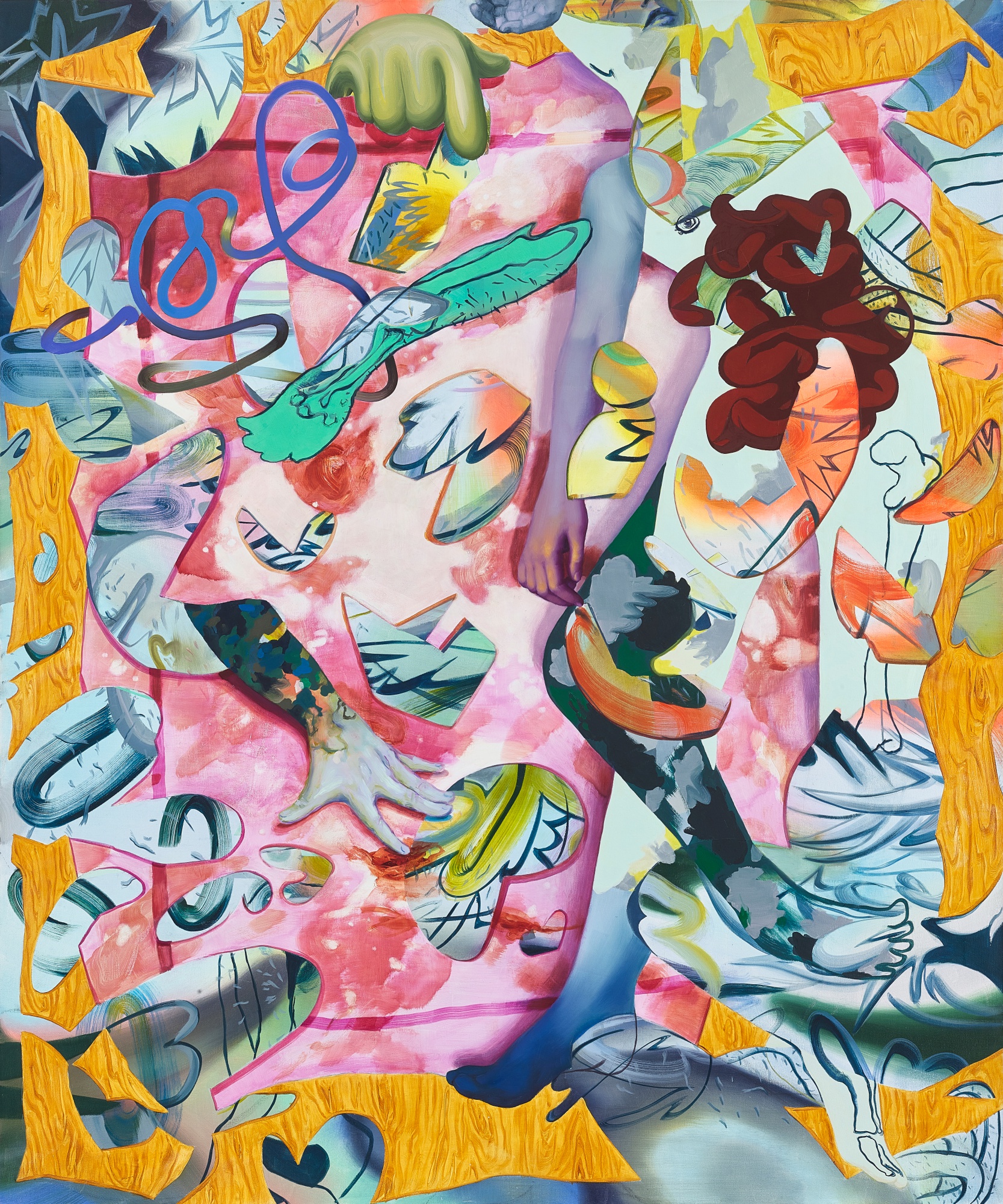 Sarah Slappey 莎拉 · 斯拉佩 | Pink Rug 粉紅地氈 | Contemporary Day Auction ...