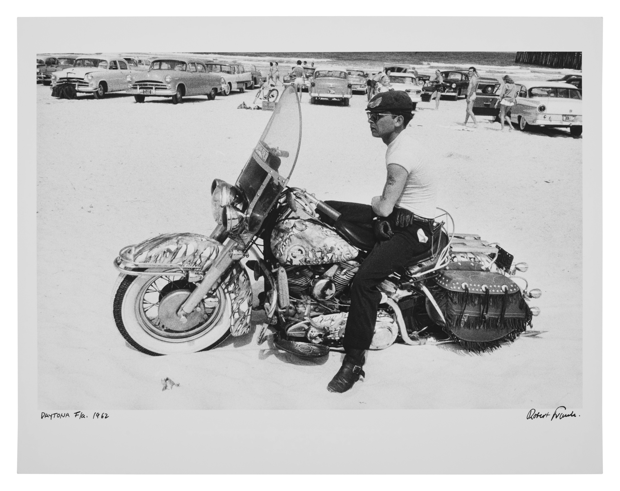 'Daytona Fla.' (Biker) | On the Road: Photographs by Robert Frank from ...