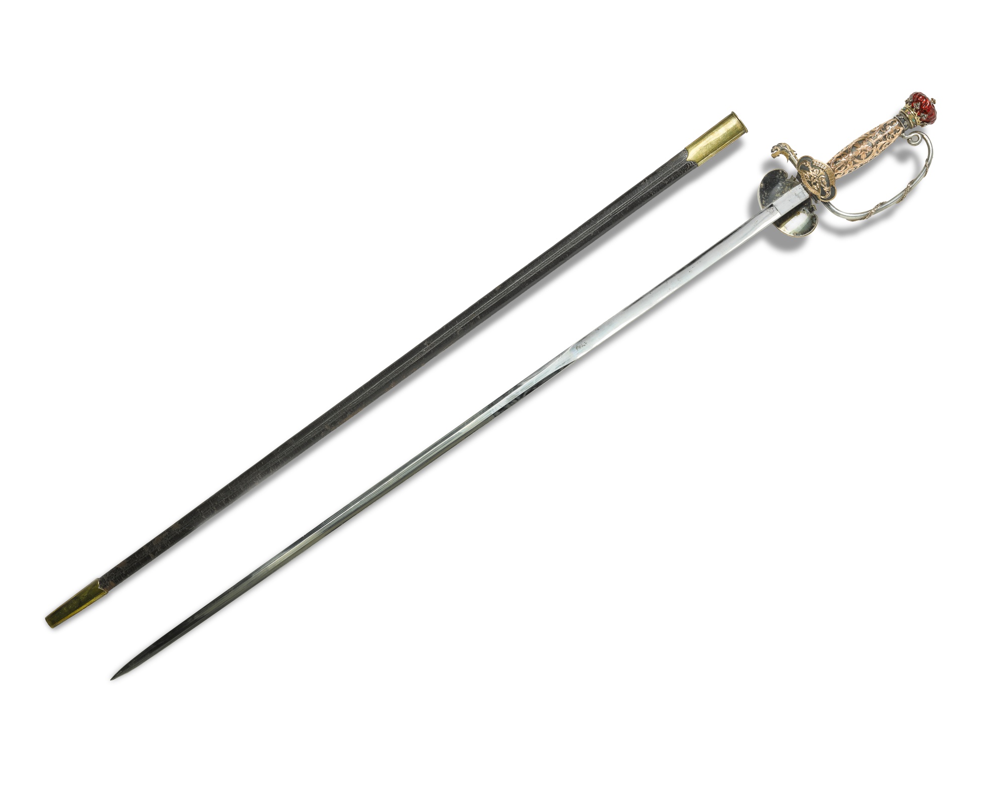 The Order of Santiago gem-set sword, dated 1880 | Royal & Noble | 2023 ...