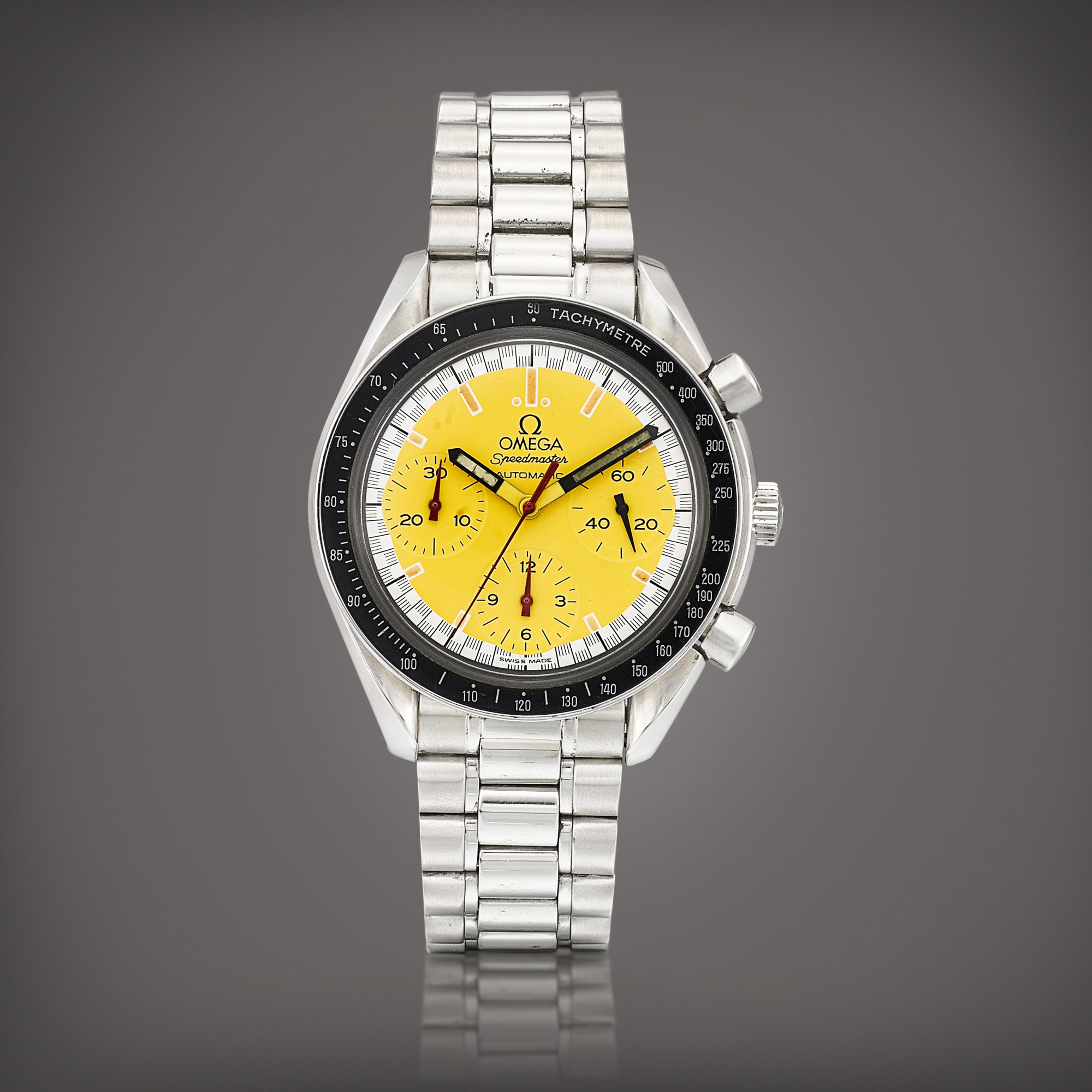 Speedmaster Schumacher Racing Reduced, Reference 3510 | A stainless ...