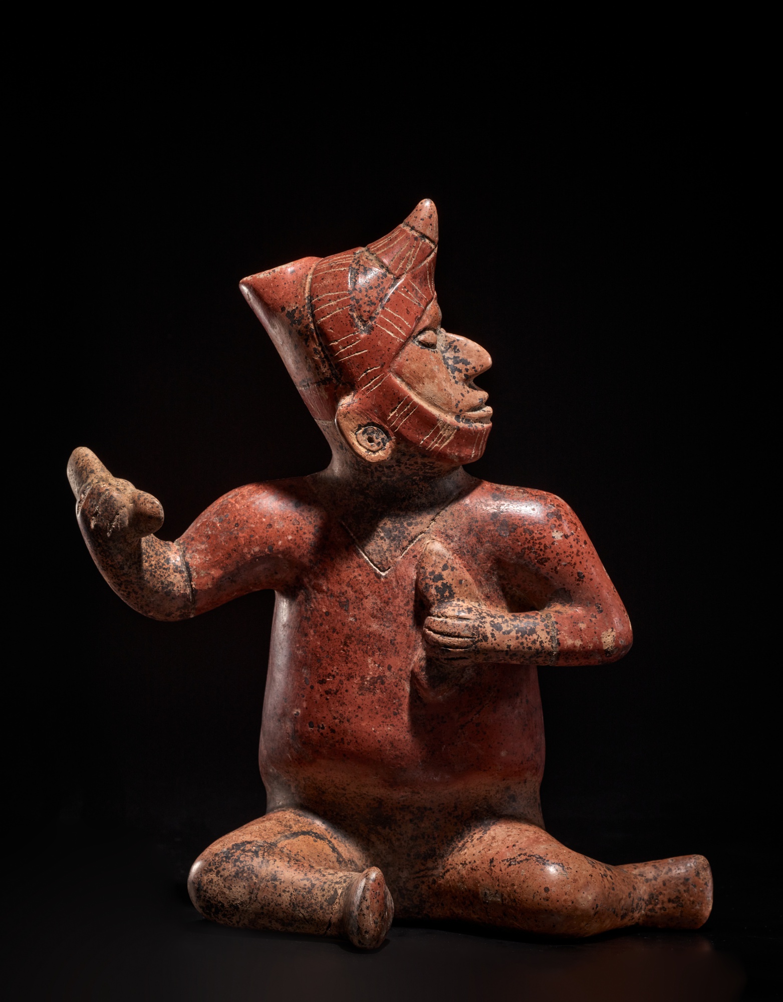 Colima Figure with Boomerangs | Art of Africa, Oceania, and the ...
