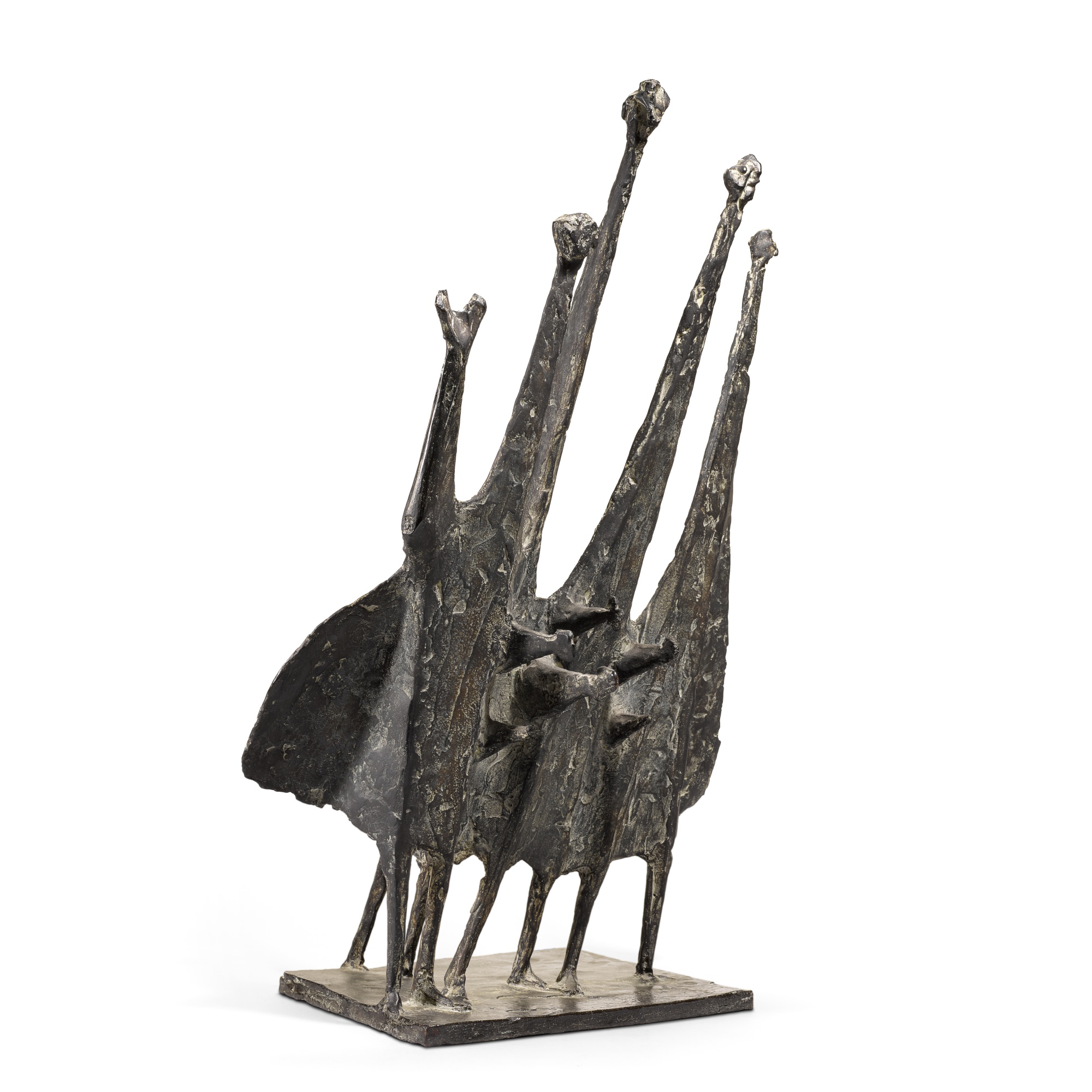 People in the Wind (Large Version 2) | Modern British Art | 2023 ...