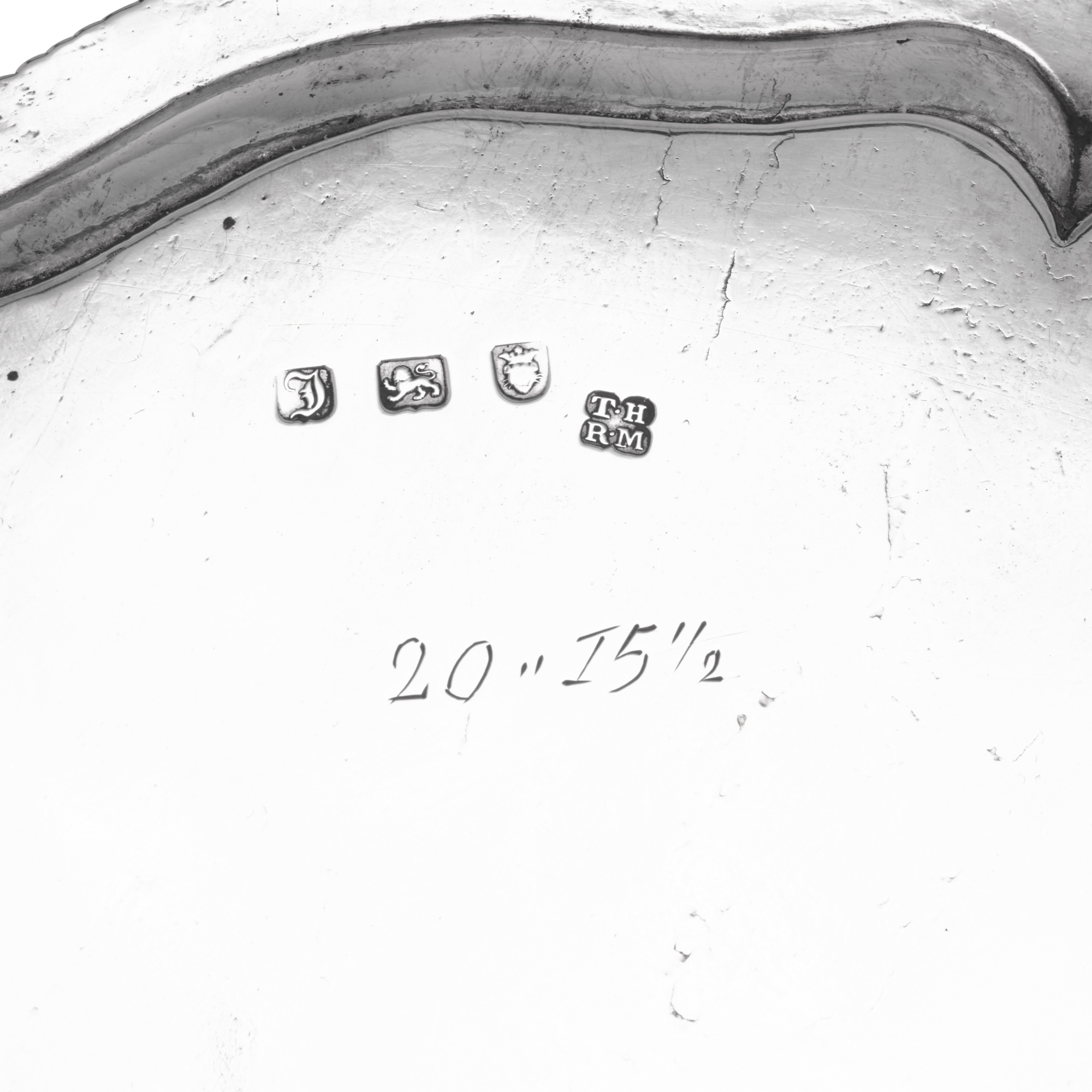 A George III silver salver, Hannam & Mills, London, 1764 | Royal ...