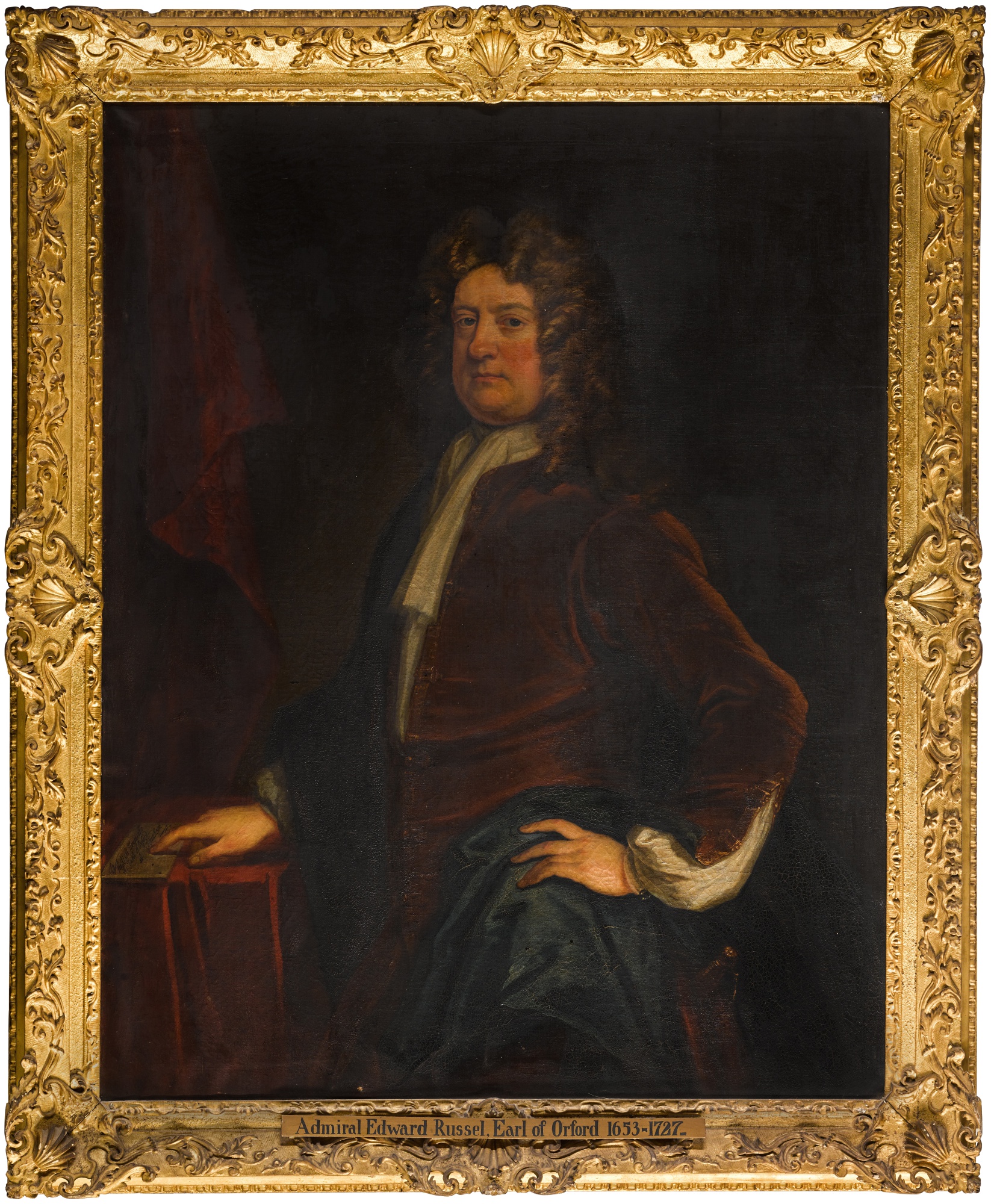 Portrait of Admiral Edward Russell, 1st Earl of Orford (1652-1727 ...