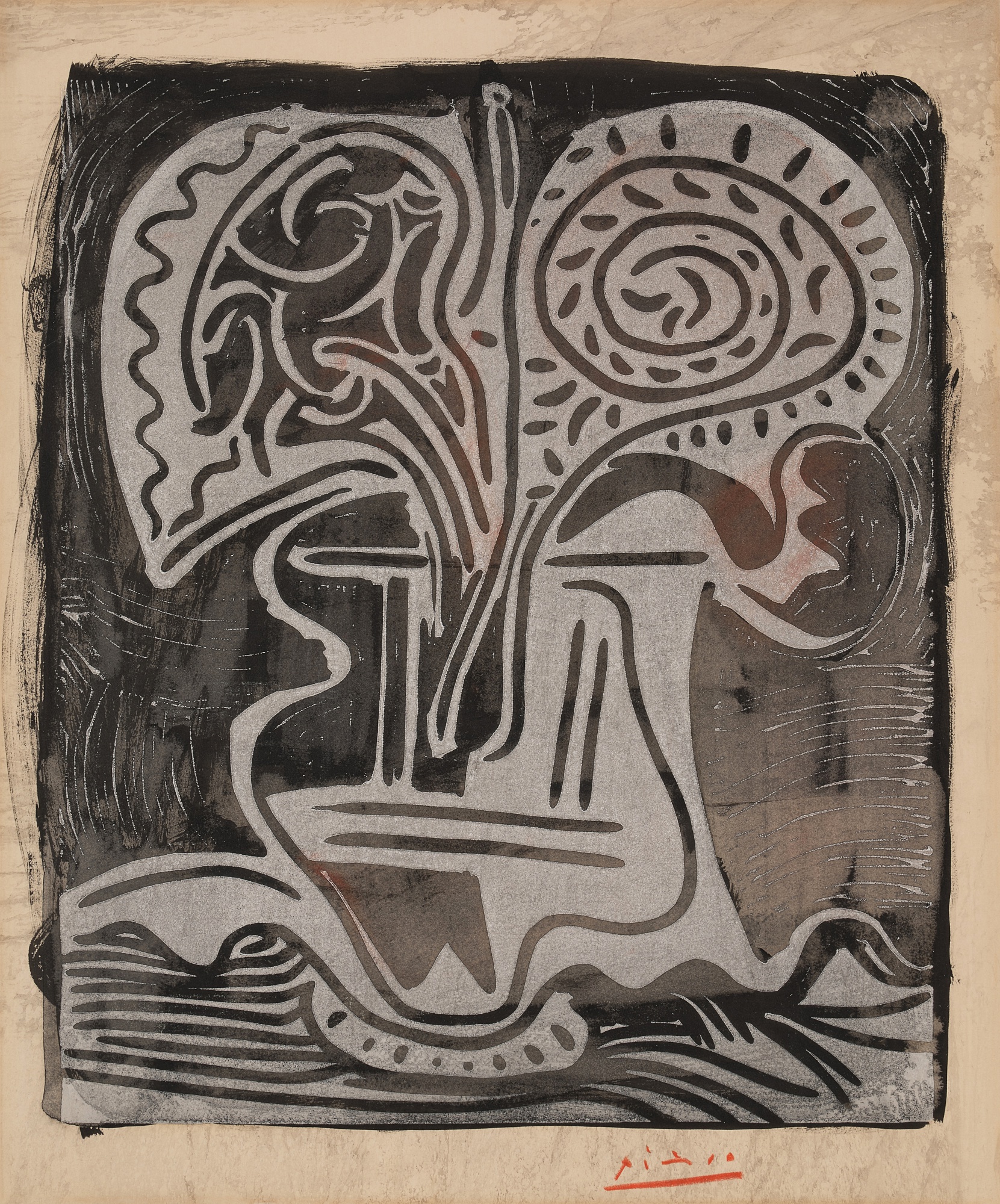 Bouquet dans un vase | Prints & Multiples Including Jasper Johns from ...